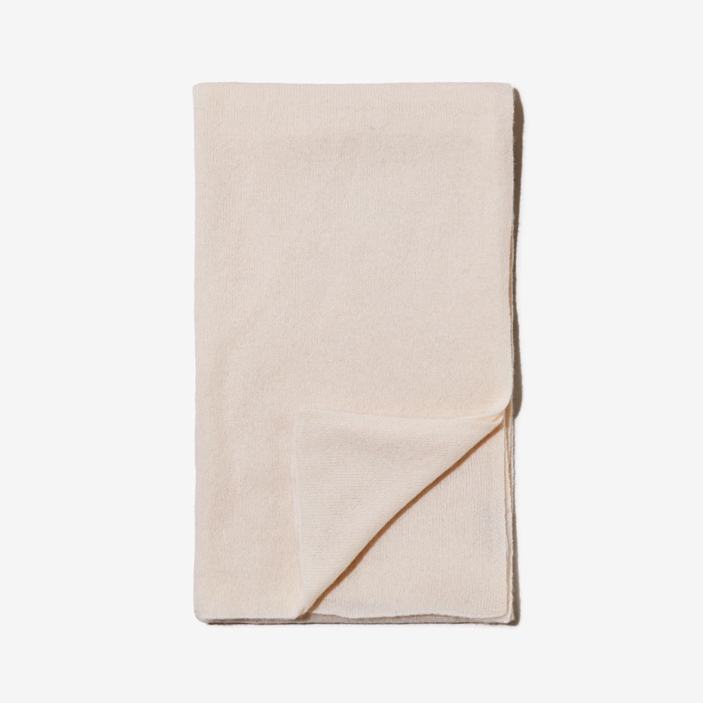 White & Warren Cashmere Scarf – Pearl White | Bespoke Post