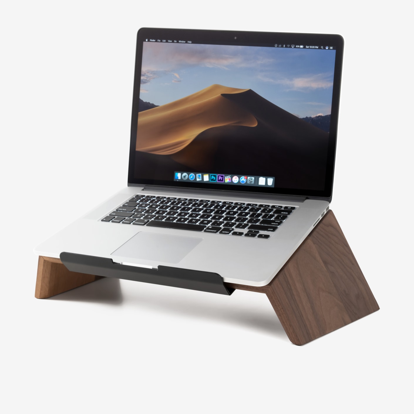 Oakywood Walnut Laptop Stand | Bespoke Post