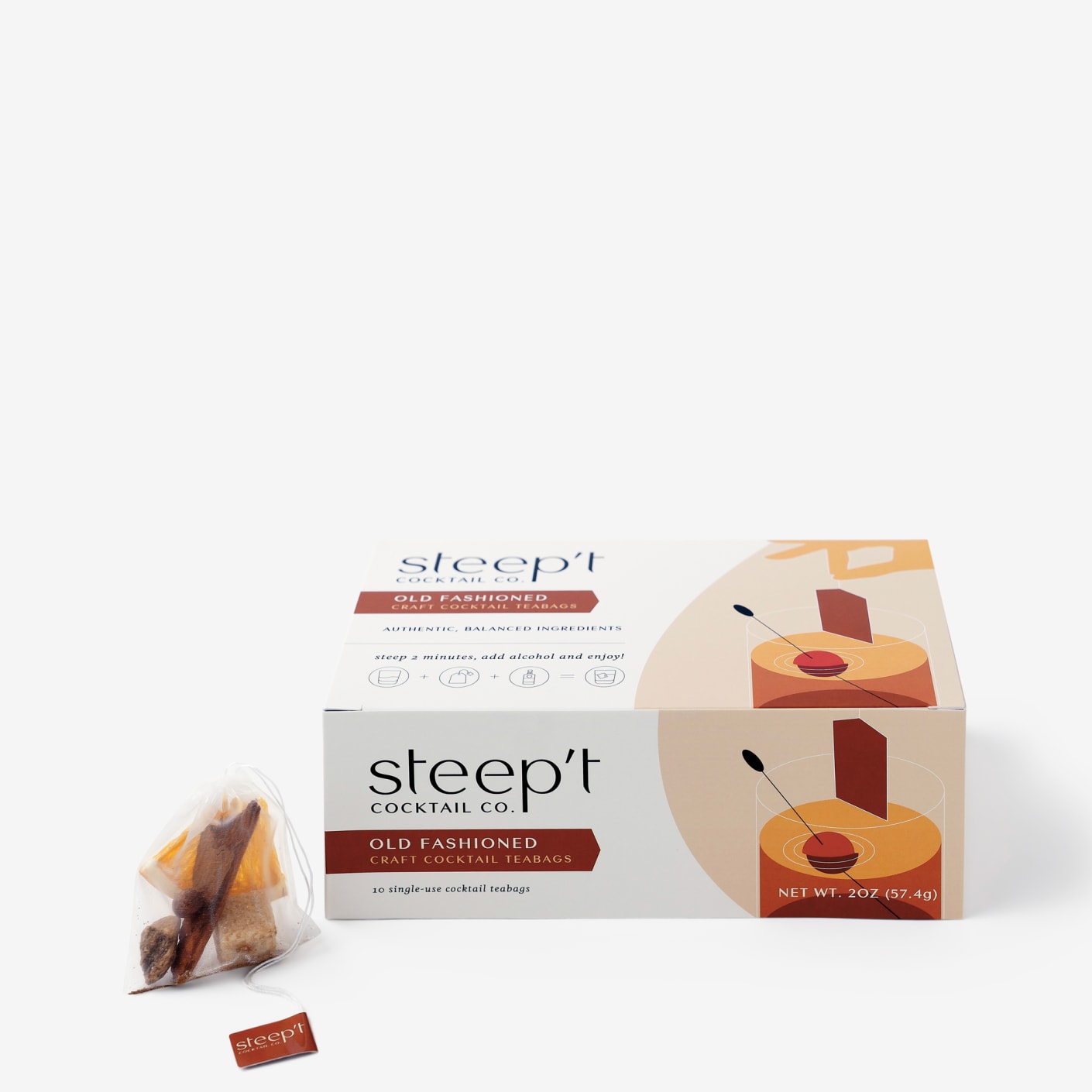 Steep't Cocktail Co. Old Fashioned Steeping Bag | Bespoke Post