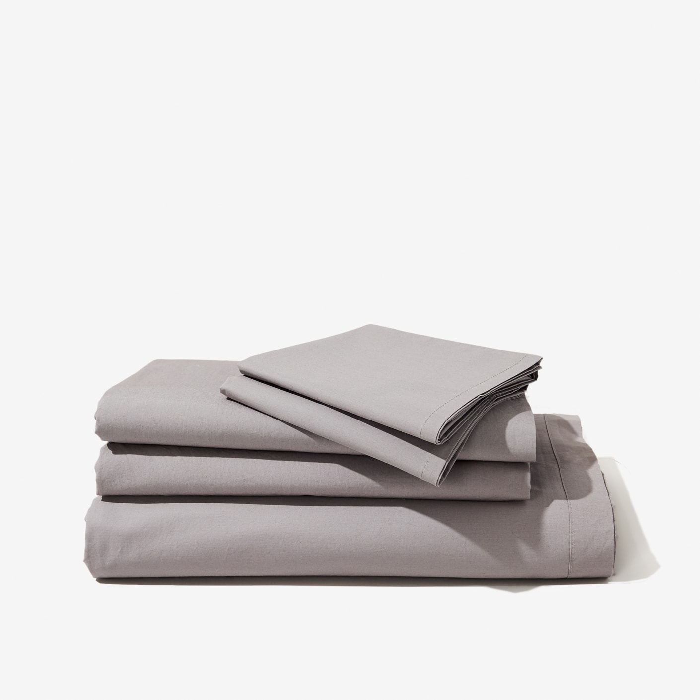 Percale Sheet Set – Complete Bundle Ash & Fir | Bespoke Post