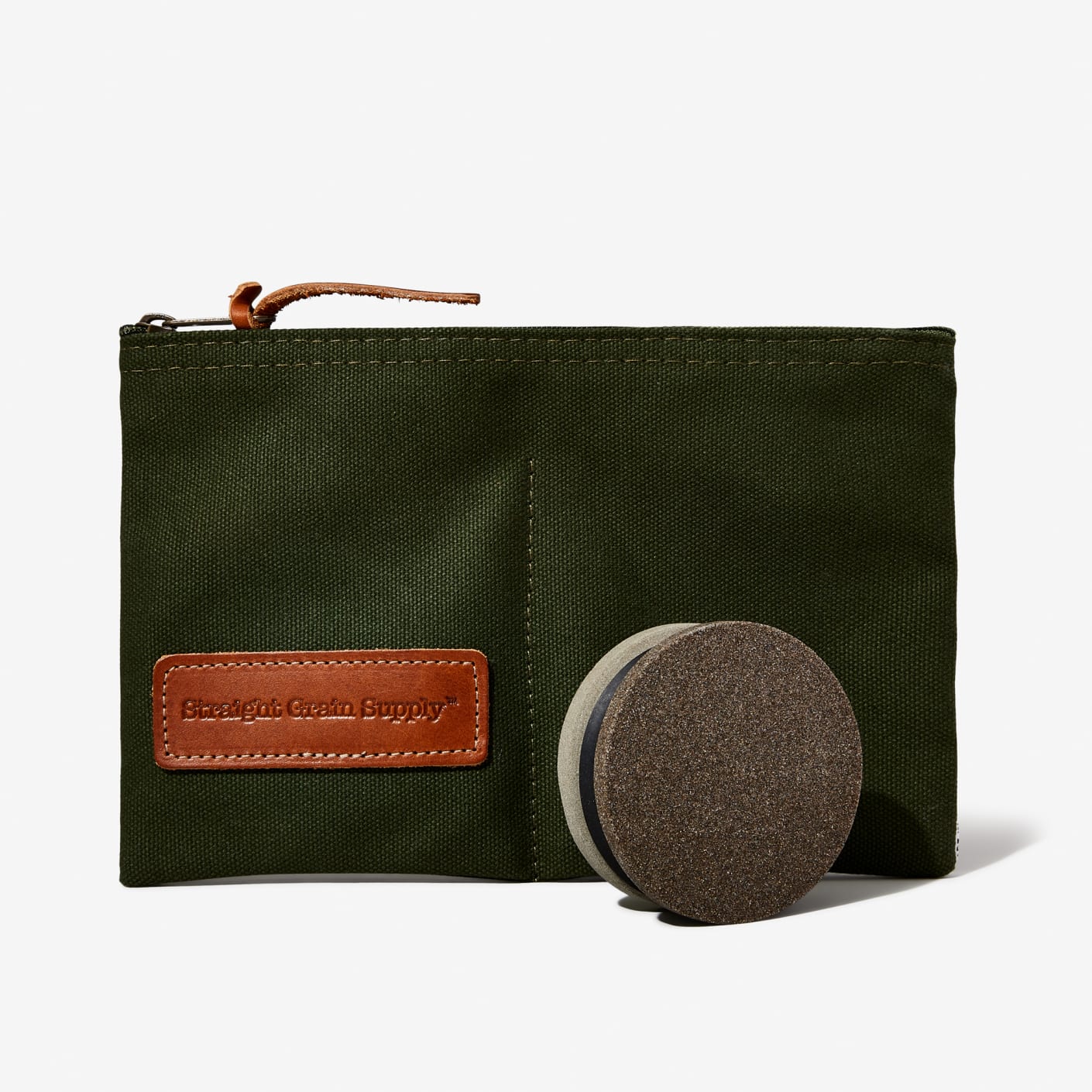 Straight Grain Supply Axe Sharpening Puck | Bespoke Post