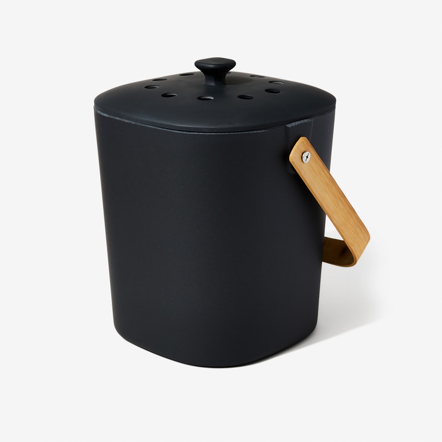 Bamboozle Recycled Bamboo Composter – Graphite | Bespoke Post