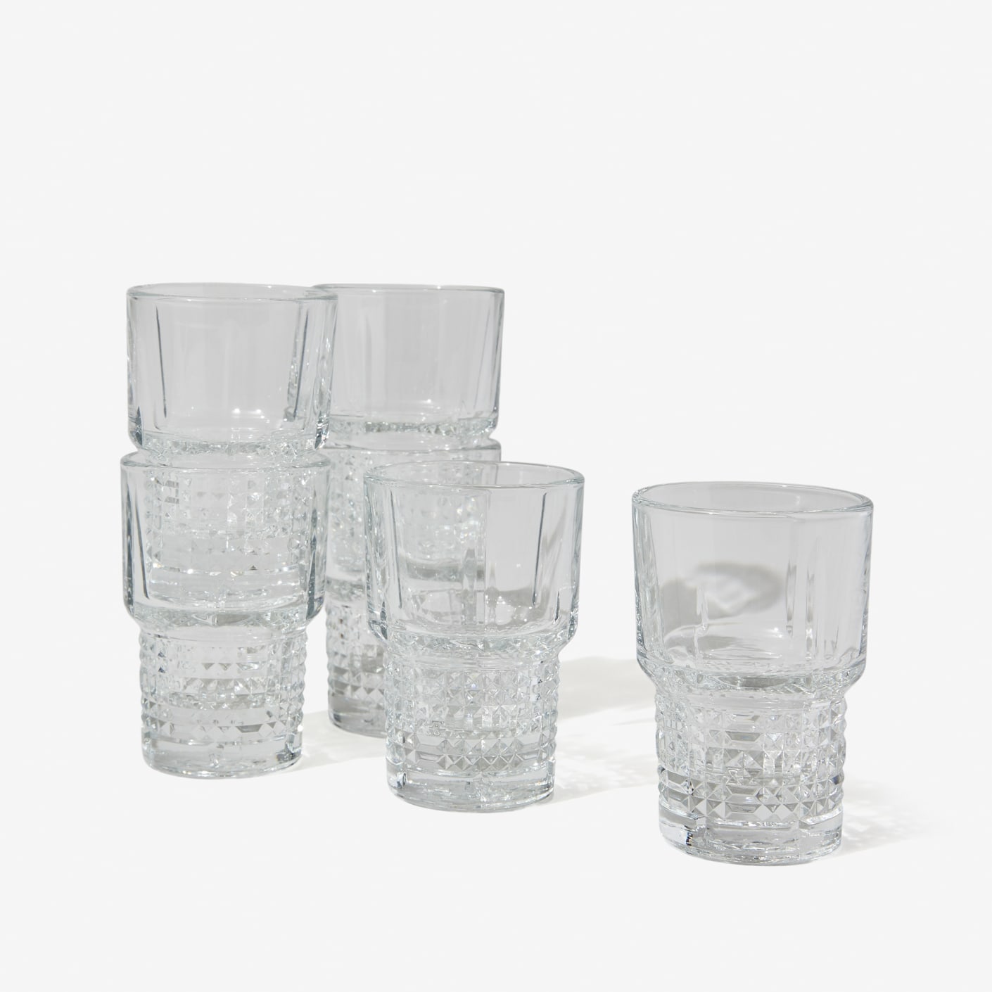 Bormioli Rocco Novecento Stackable Shot Glasses – Set of 6 | Bespoke Post