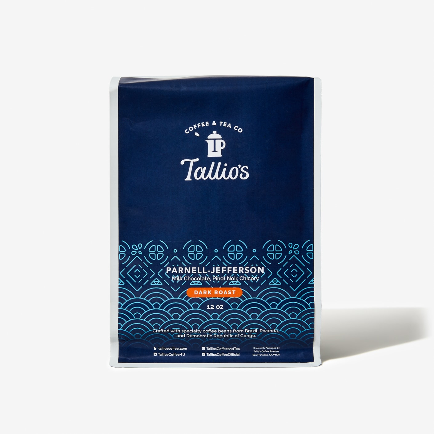 Tallio's Parnell-Jefferson Dark Roast Coffee | Bespoke Post