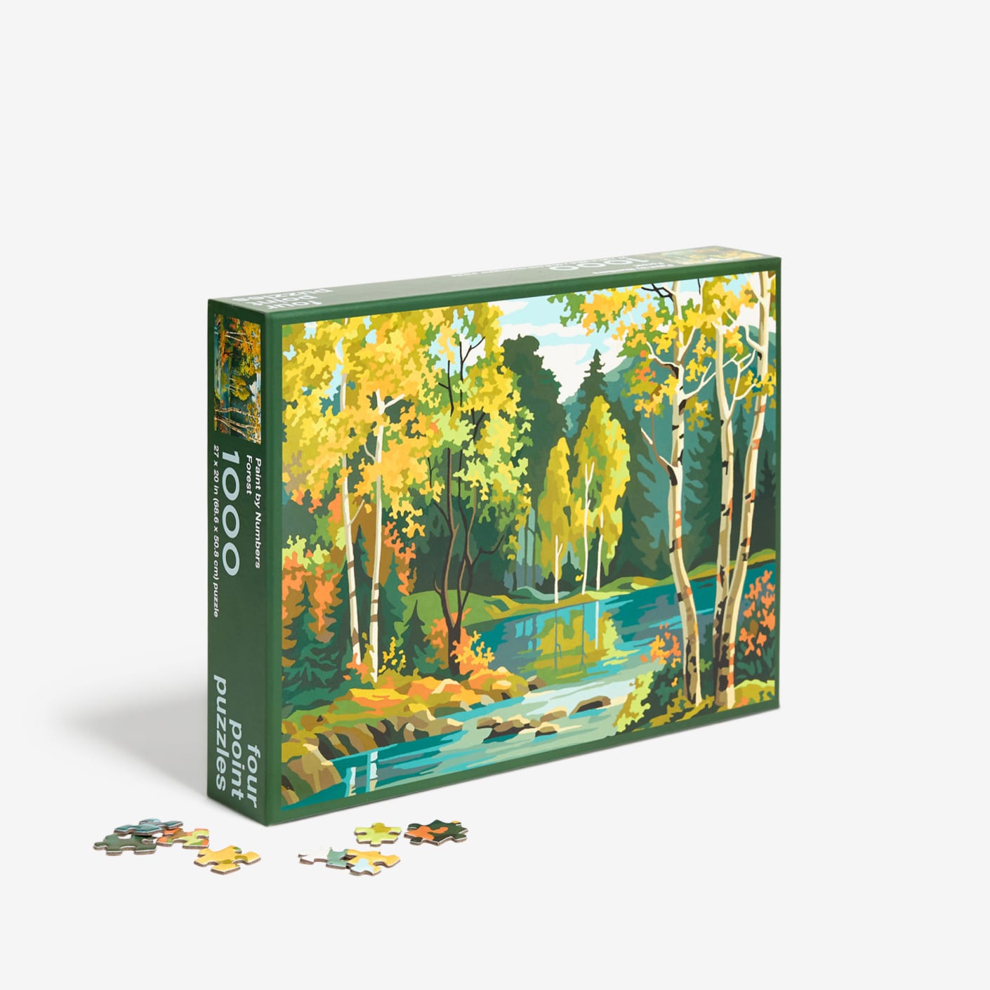 Four Point Puzzles Forestscape Puzzle | Bespoke Post