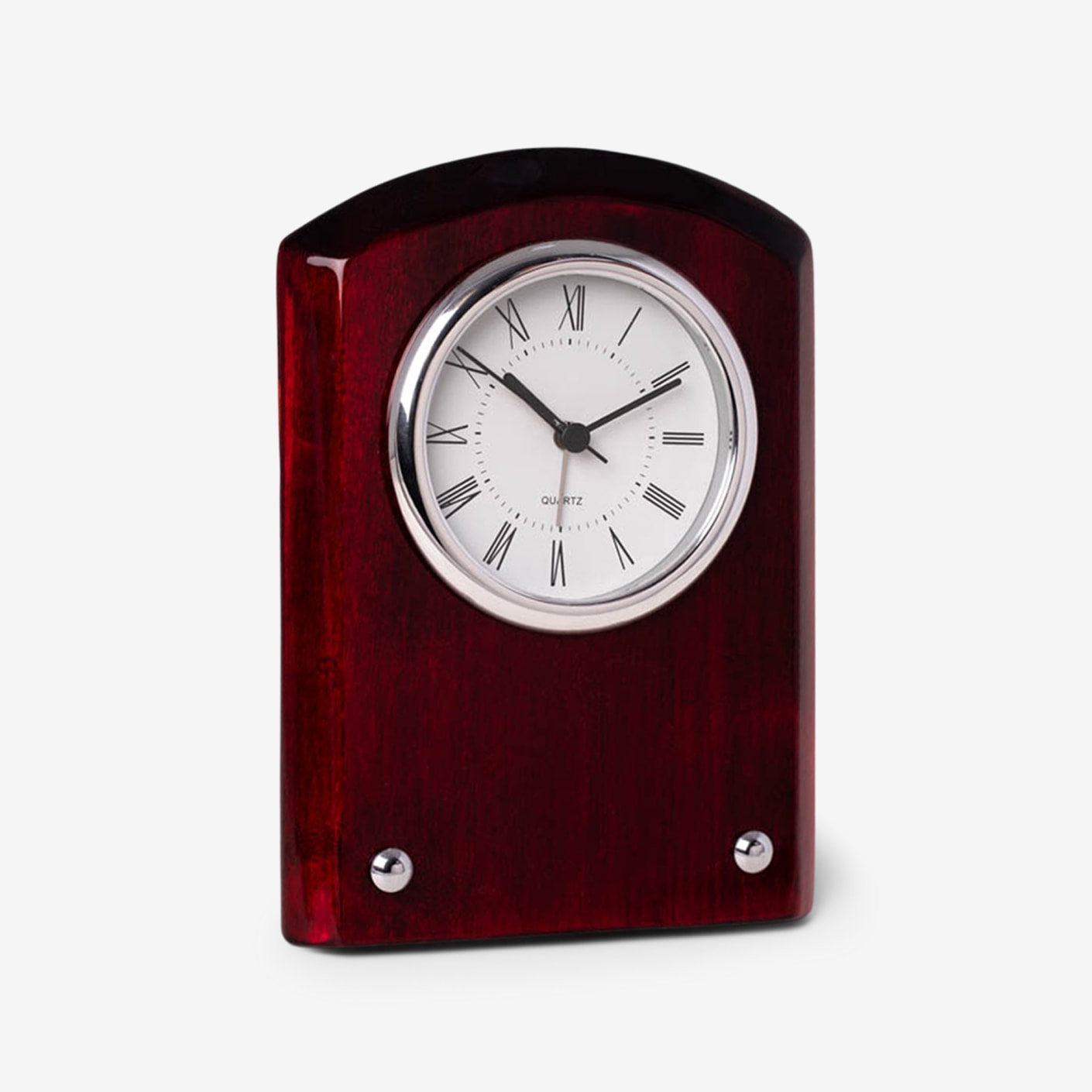 Bey-Berk Mahogany Desk Clock | Bespoke Post