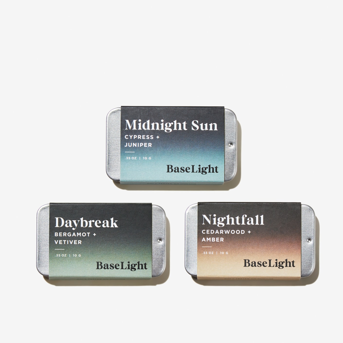 BaseLight Solid Cologne Trio | Bespoke Post