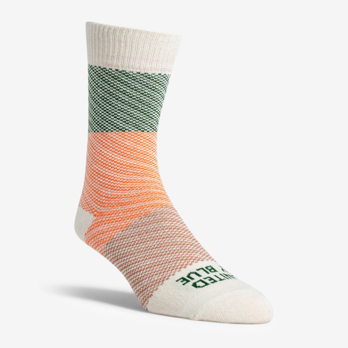 United By Blue SoftHemp Color Block Sock | Bespoke Post