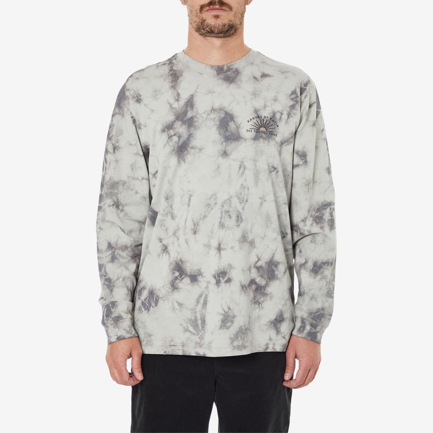 Katin Point Long Sleeve Tee – Cement Cloud | Bespoke Post