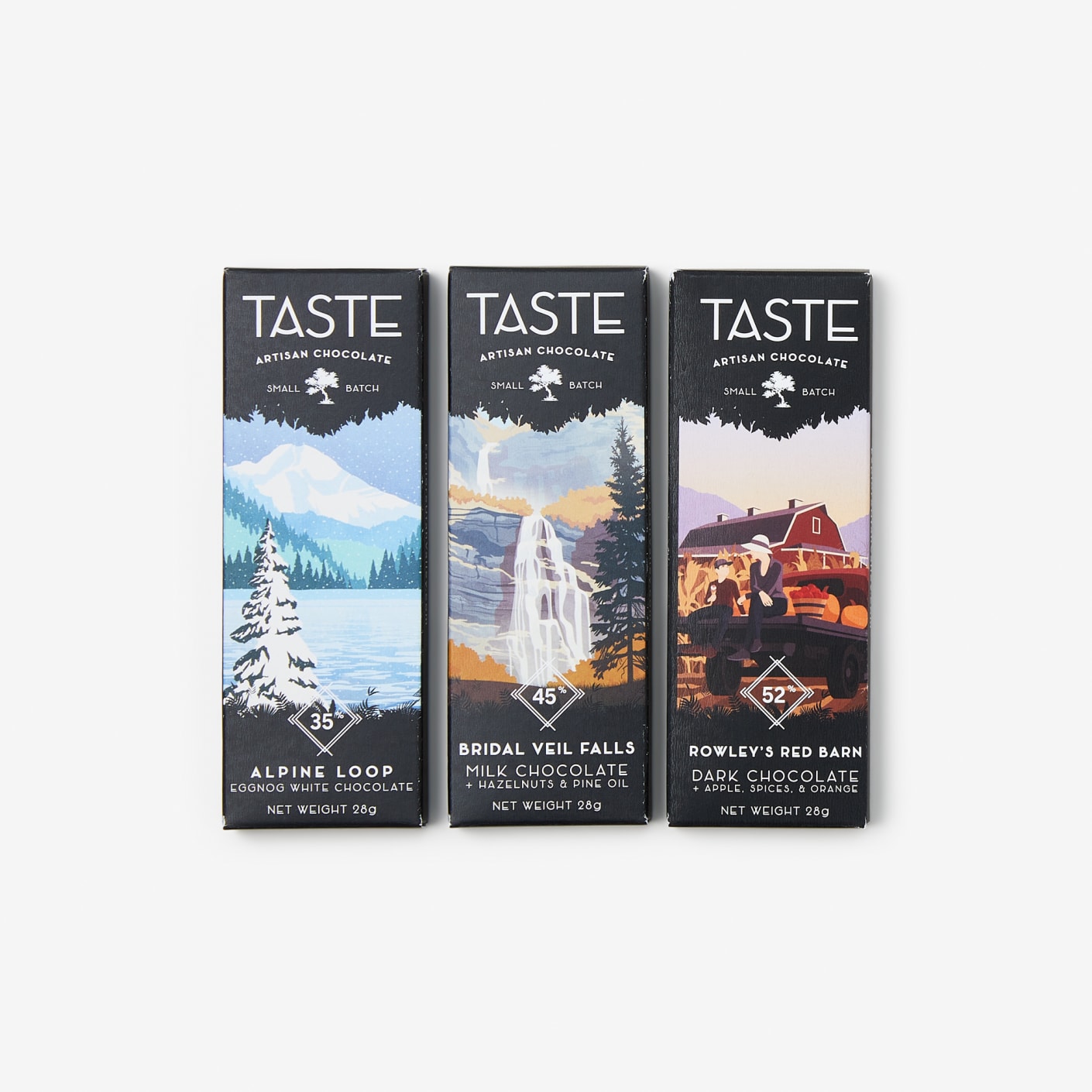 Taste Artisan Chocolate Variety Mini Chocolate Bar Flight | Bespoke Post