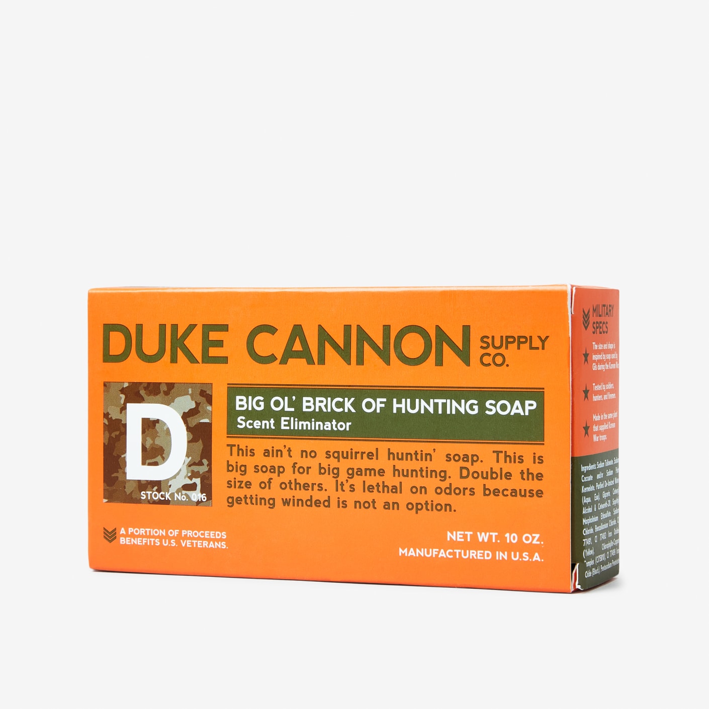 Duke Cannon Big Ol Brick of Hunting Soap | Bespoke Post