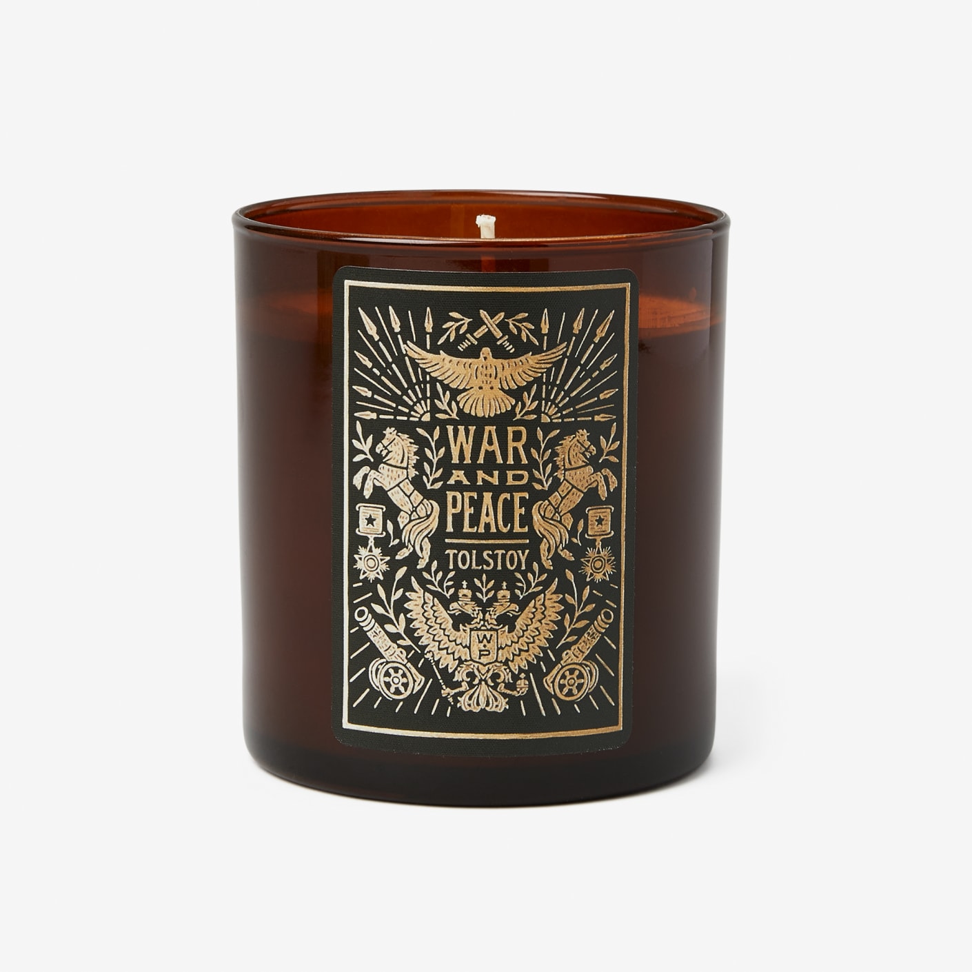 Noble Objects War and Peace Amber Candle | Bespoke Post