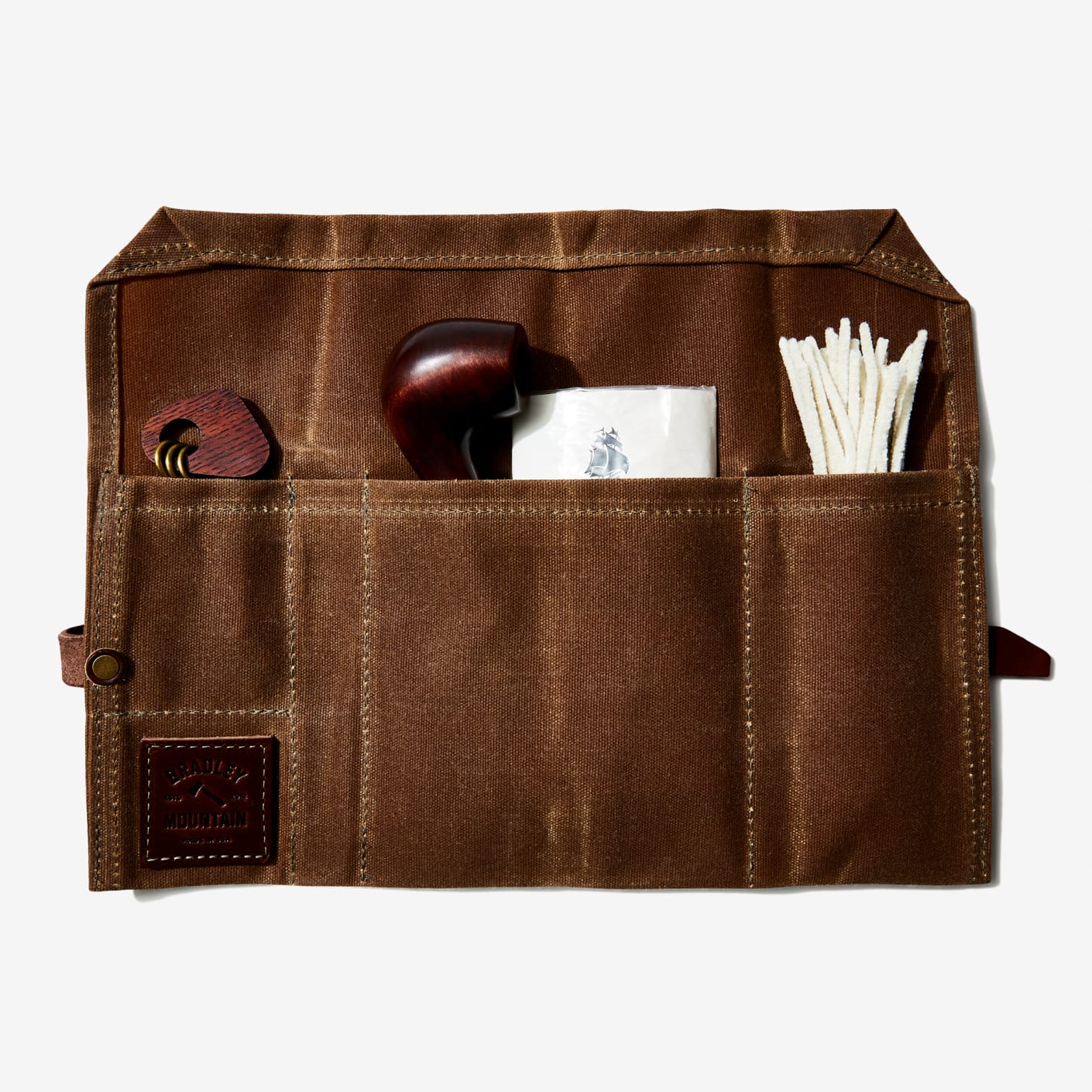 Bradley Mountain Waxed Canvas Pipe Roll Bag | Bespoke Post