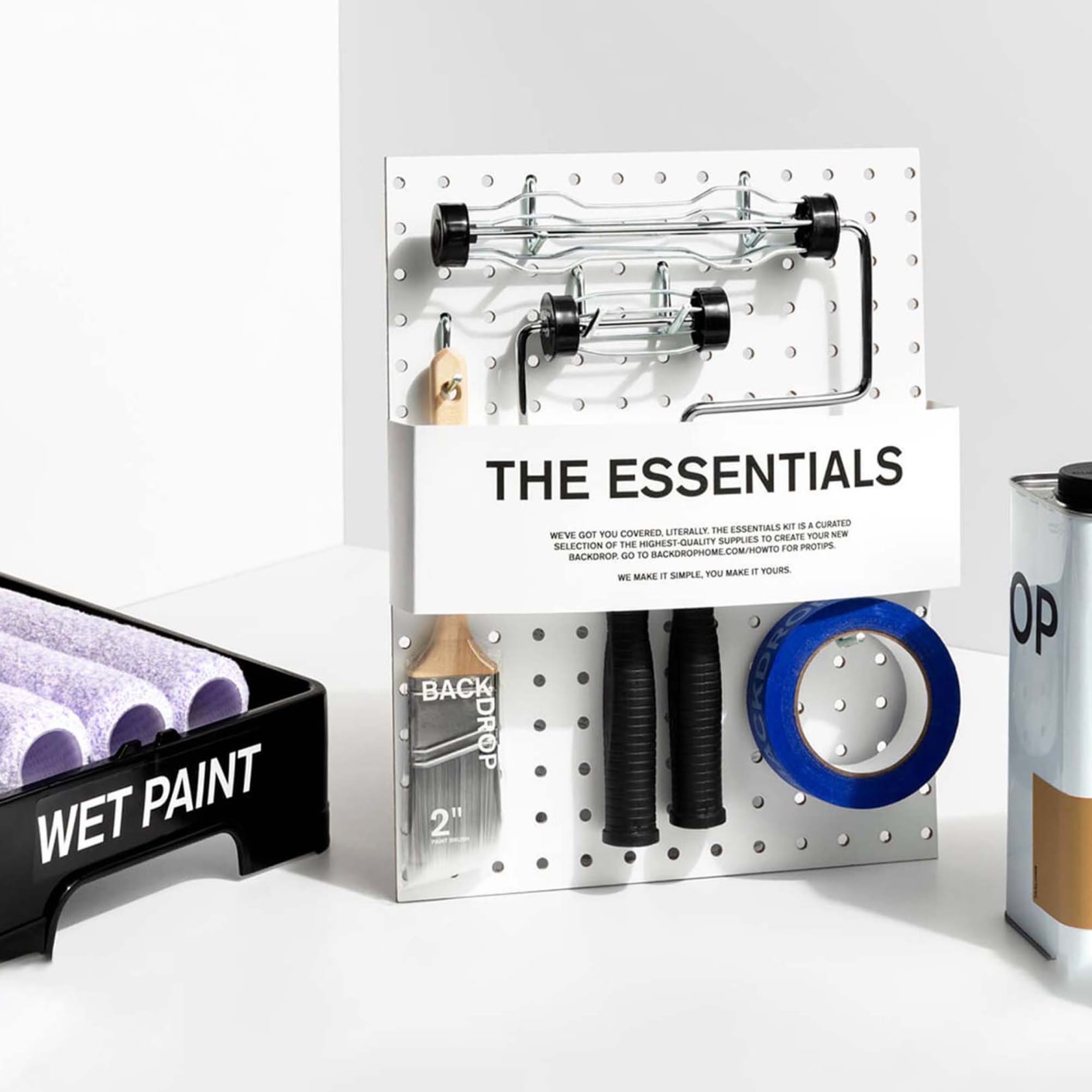 Backdrop 11-Piece Paint Essentials Kit | Bespoke Post