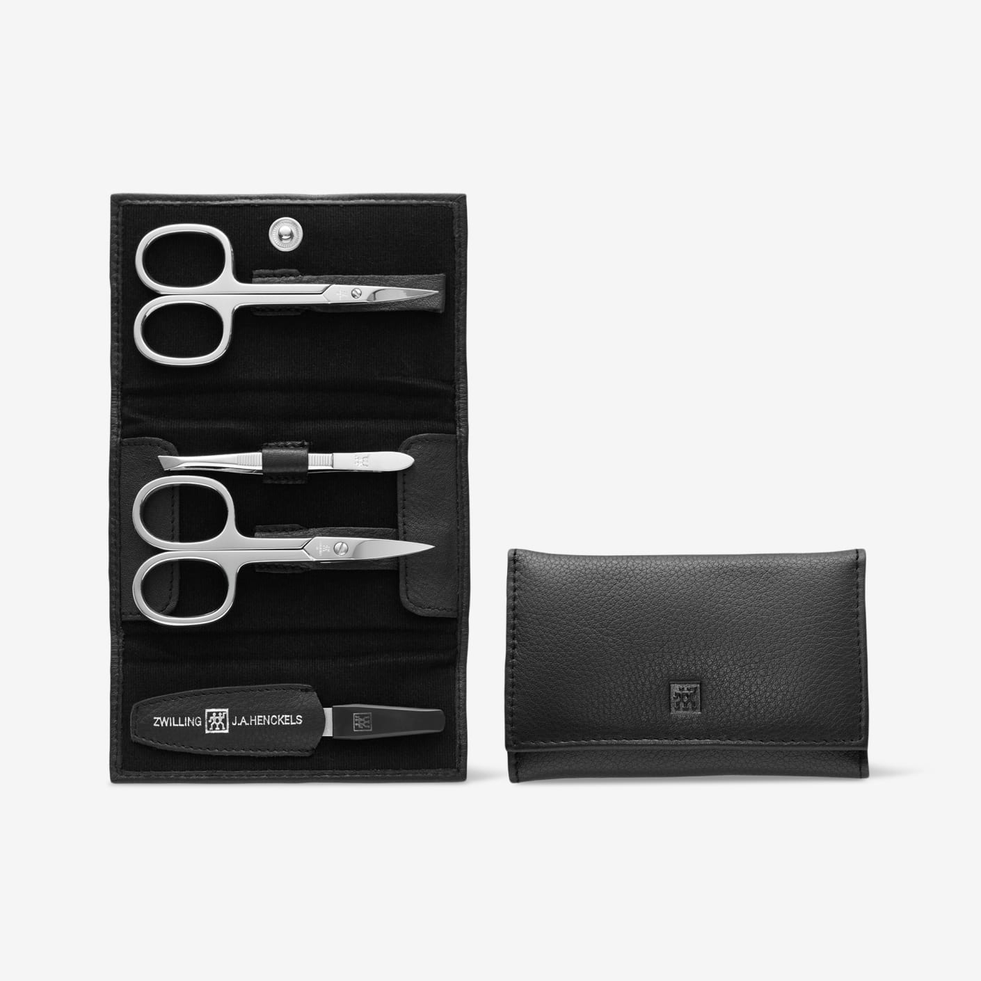 Zwilling Inox 5-PC Leather Grooming Set | Bespoke Post