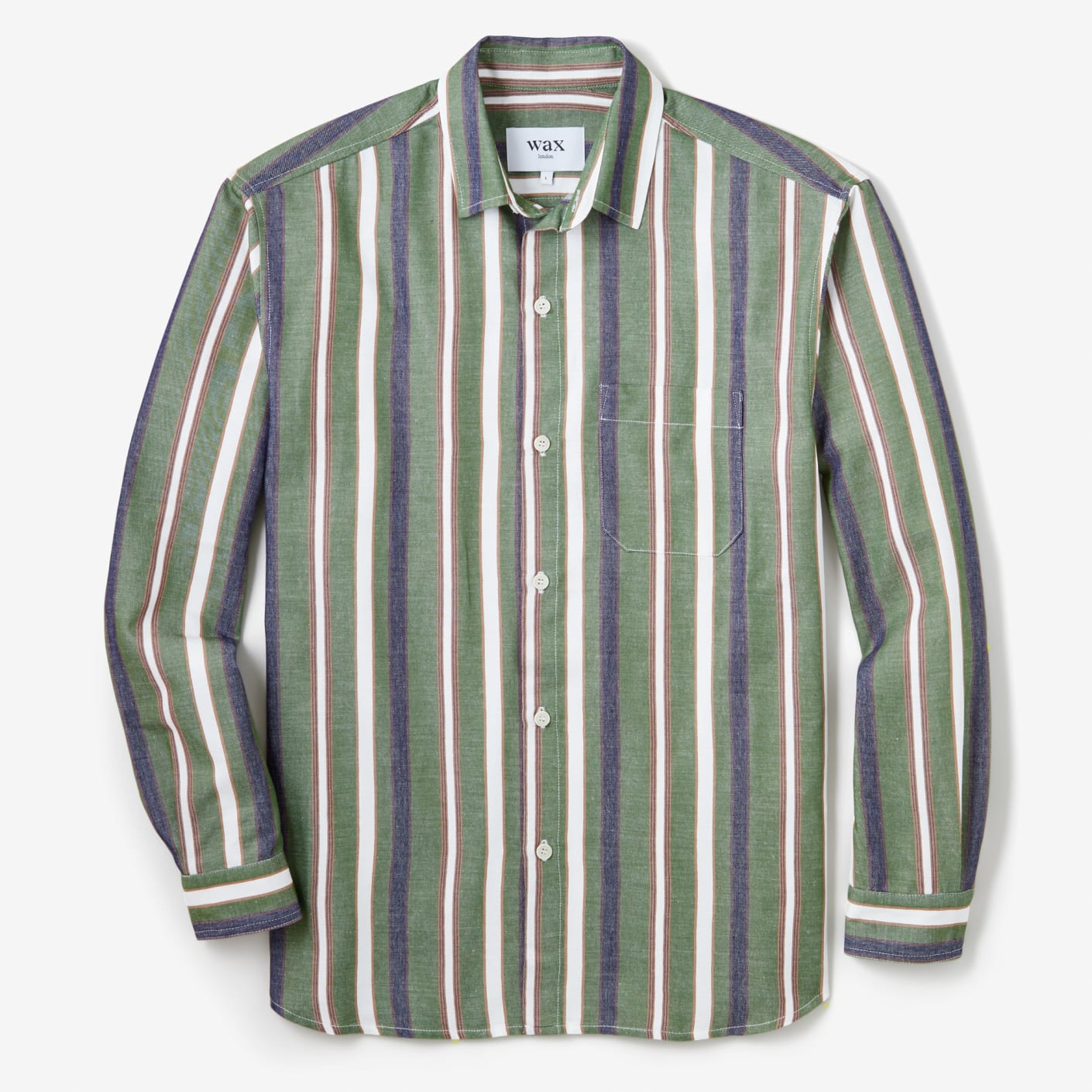 Wax London Oz Shirt Picketing Green | Bespoke Post
