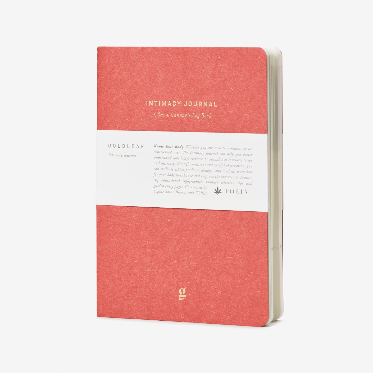 Goldleaf Cannabis Intimacy Journal | Bespoke Post