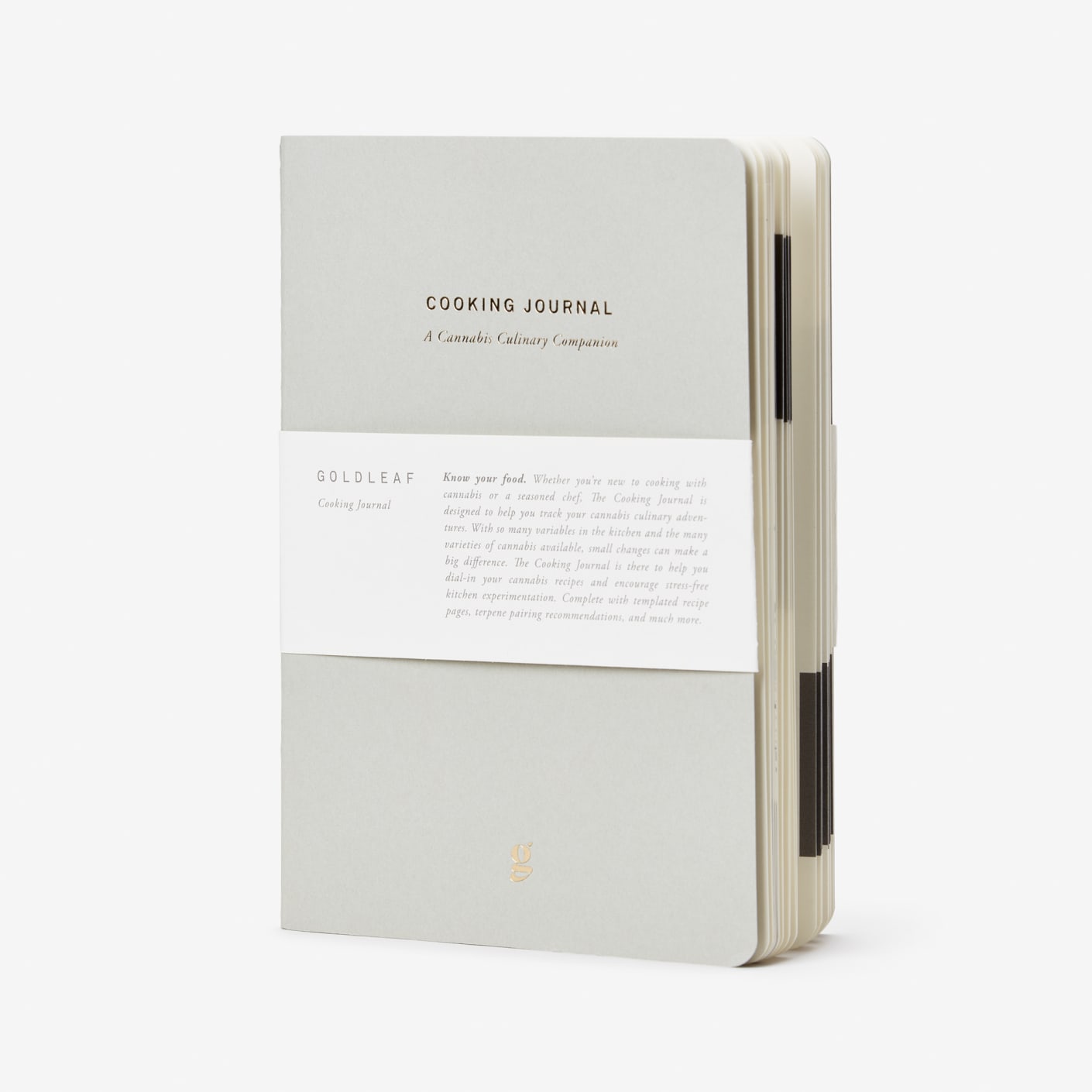 Goldleaf The Cannabis Cooking Journal | Bespoke Post