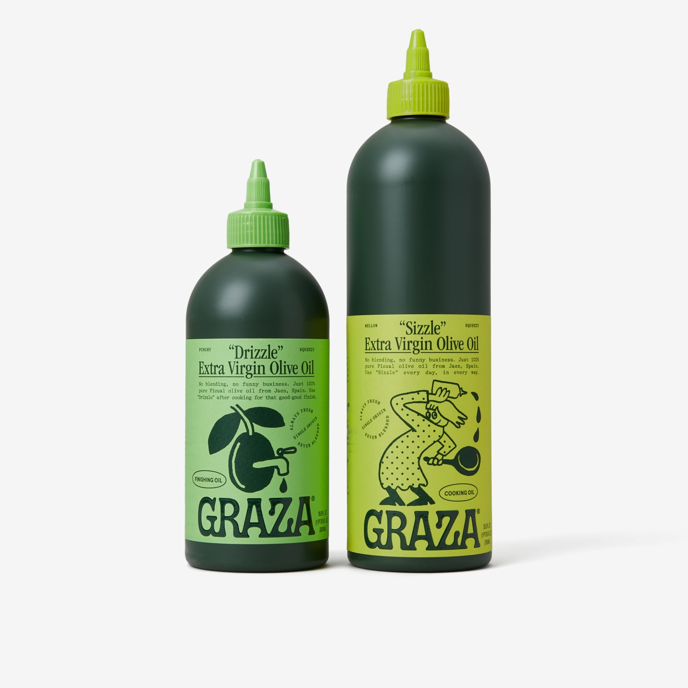 Graza Drizzle & Sizzle Extra Virgin Olive Oil Set | Bespoke Post