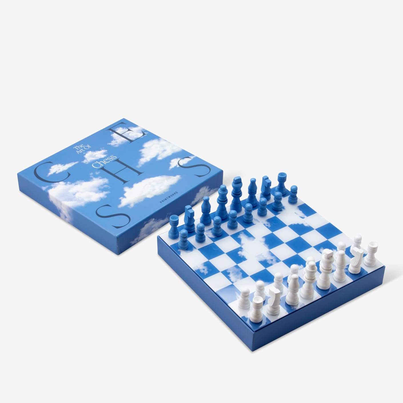 Printworks Classic Chess Set – Clouds | Bespoke Post