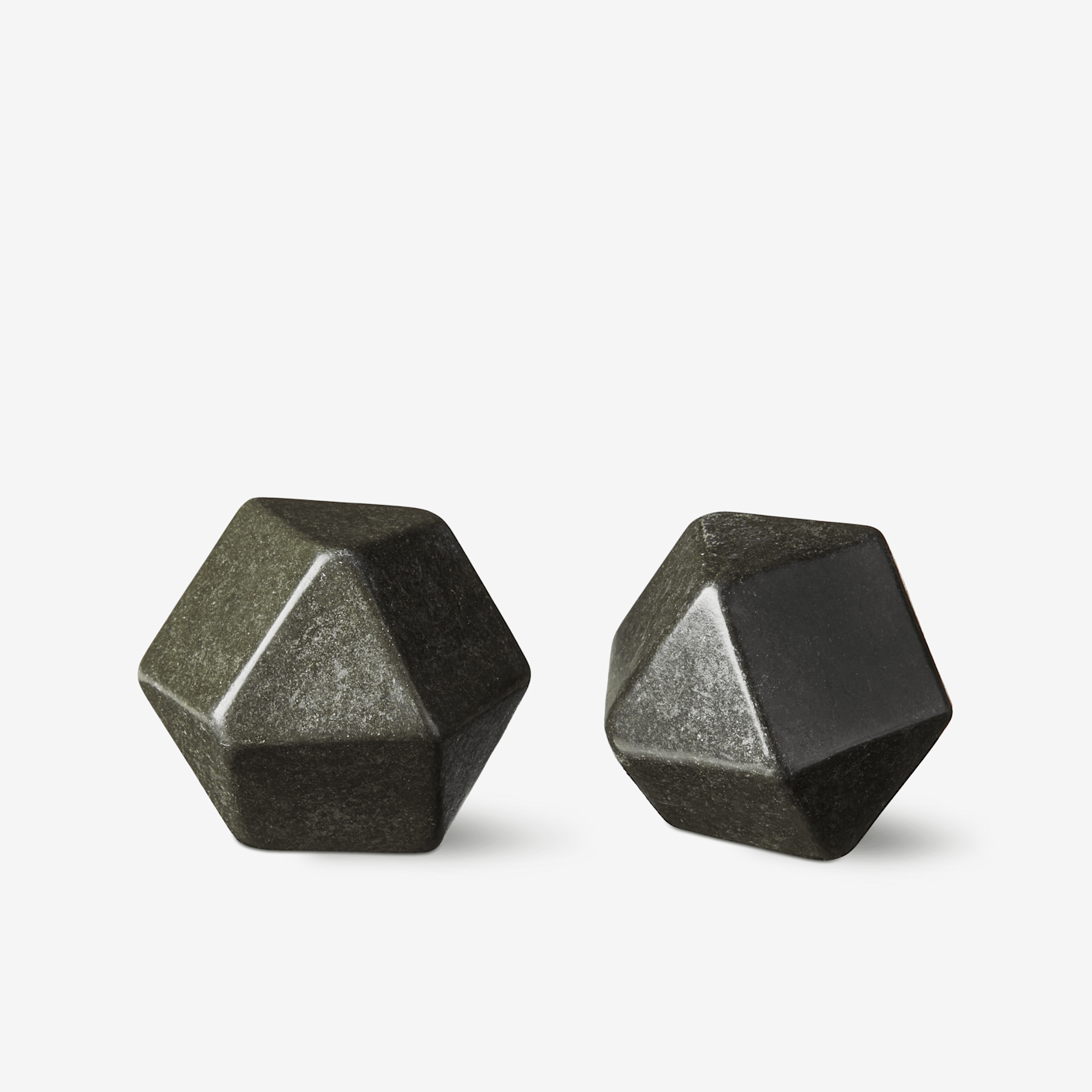 Viski Hexagonal Basalt Stones – Set of Two | Bespoke Post