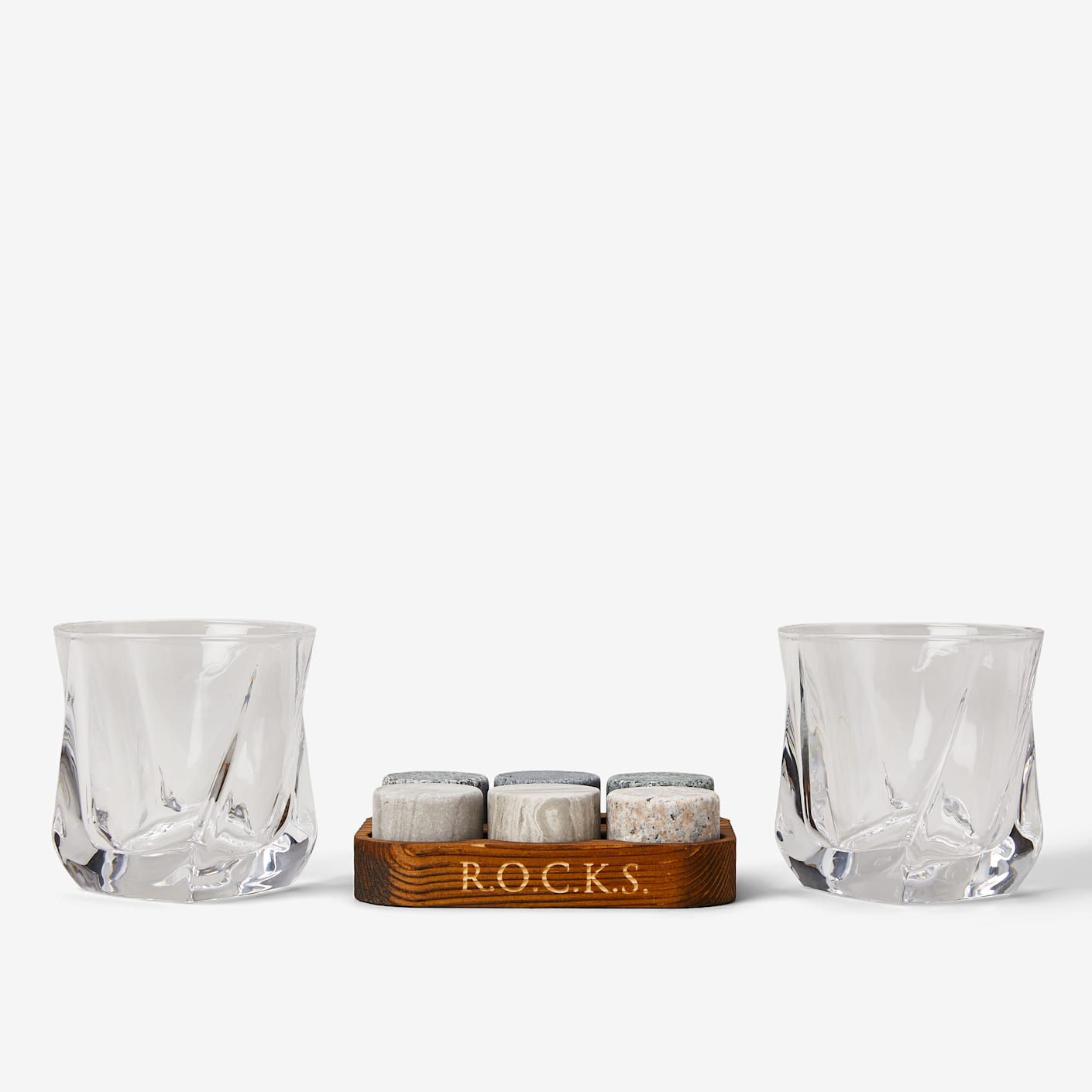 R.O.C.K.S. The Connoisseur's Set, Twist Glass Edition | Bespoke Post