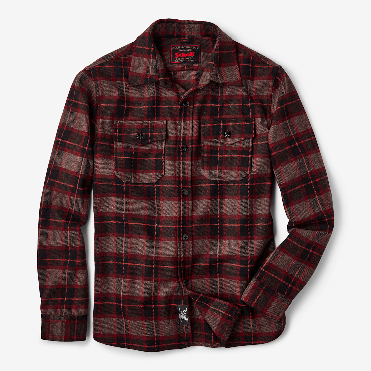 Schott NYC Schott NYC Plaid CPO Shirt | Bespoke Post