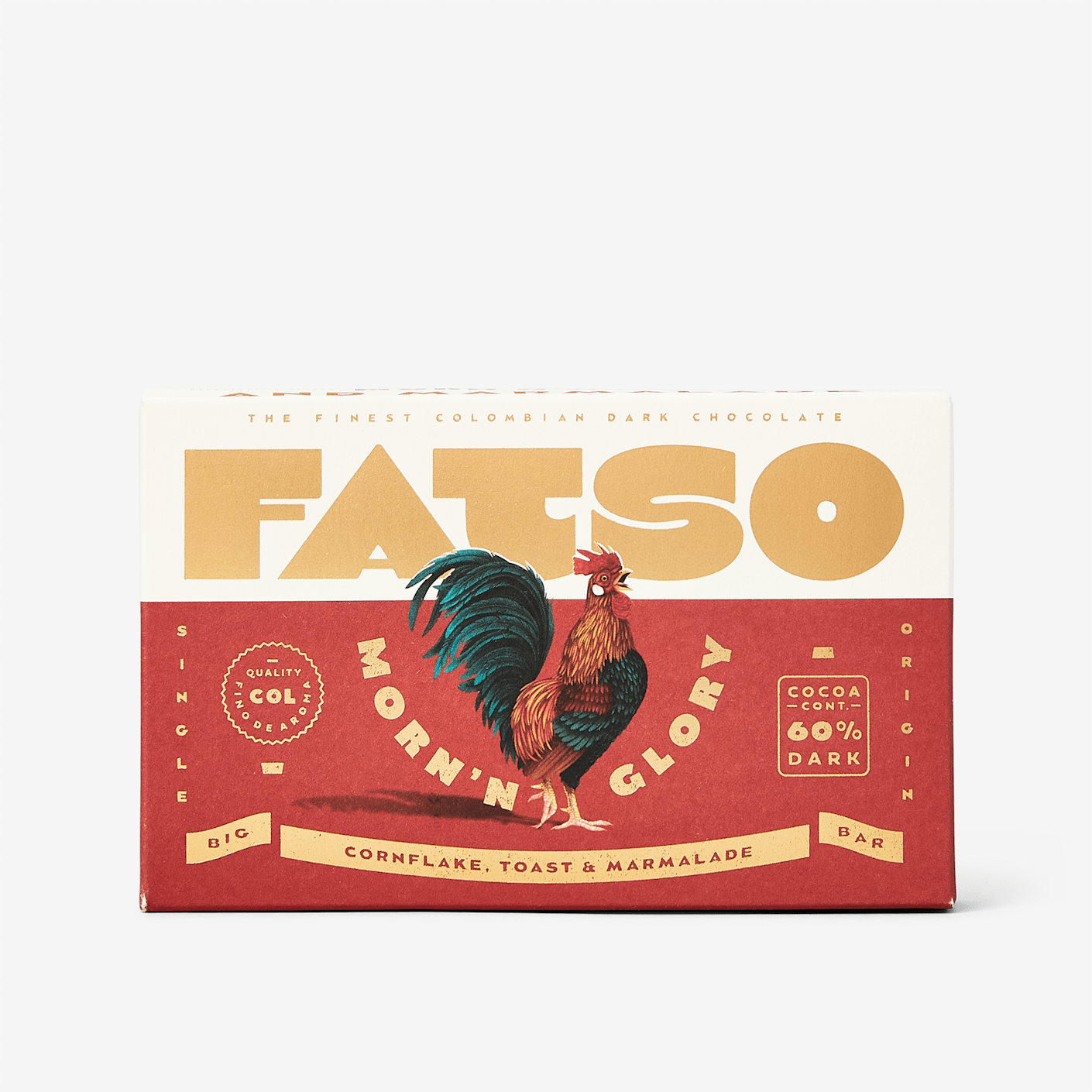 Fatso Chocolate Morning Glory Dark Chocolate Bar - Set of 2 | Bespoke Post