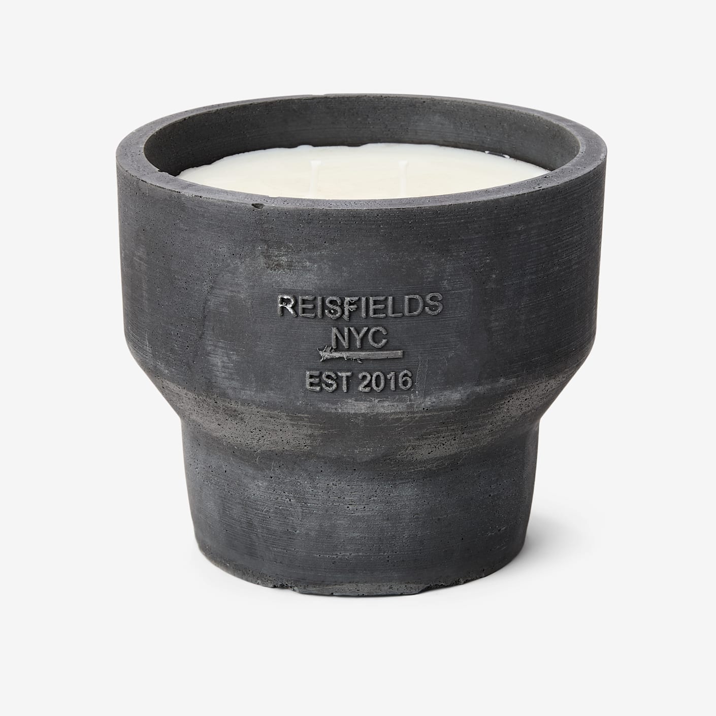 Reisfields Cement Candle – Charcoal - No. 6 | Bespoke Post