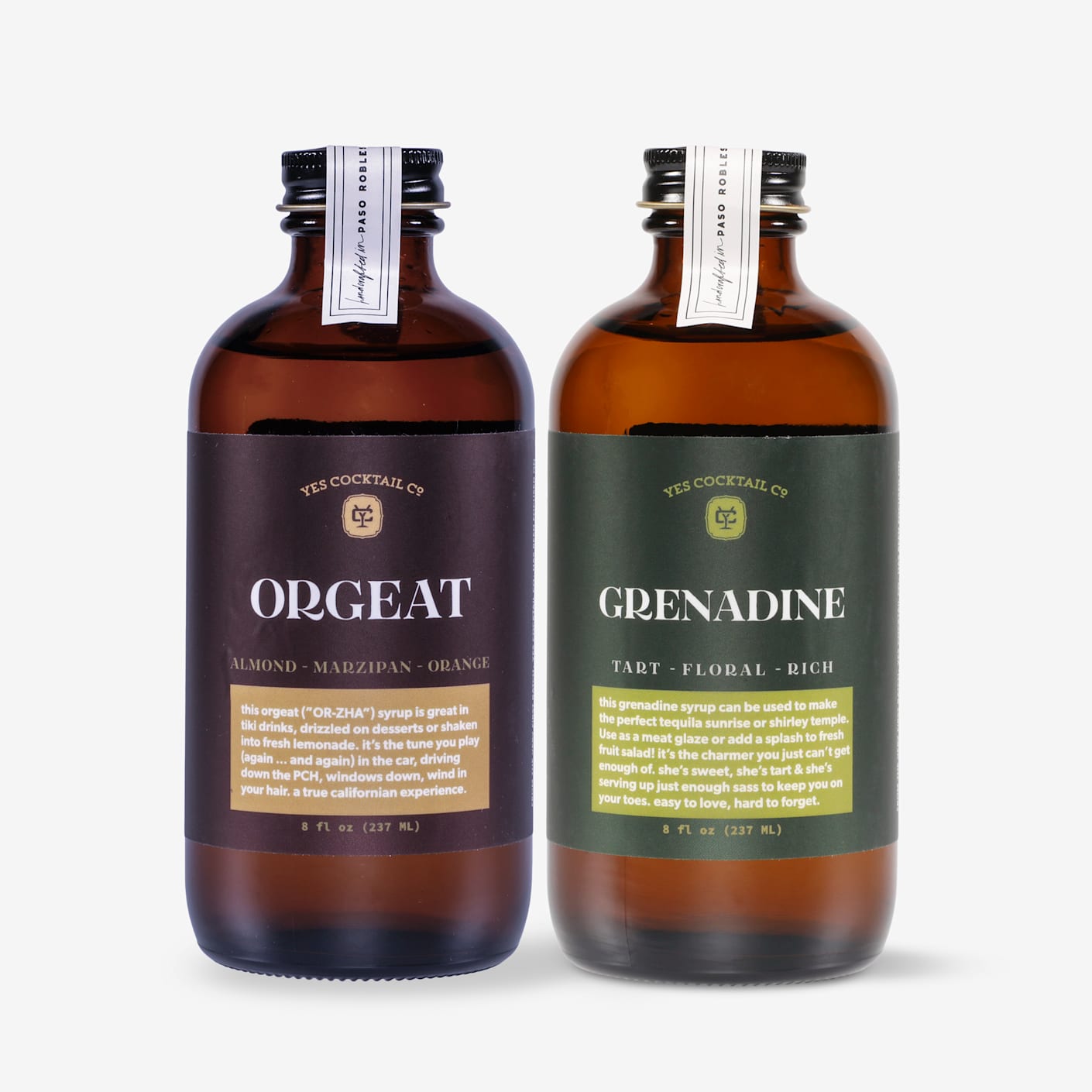 Yes Cocktail Co. Summer Cocktail Syrup Duo | Bespoke Post