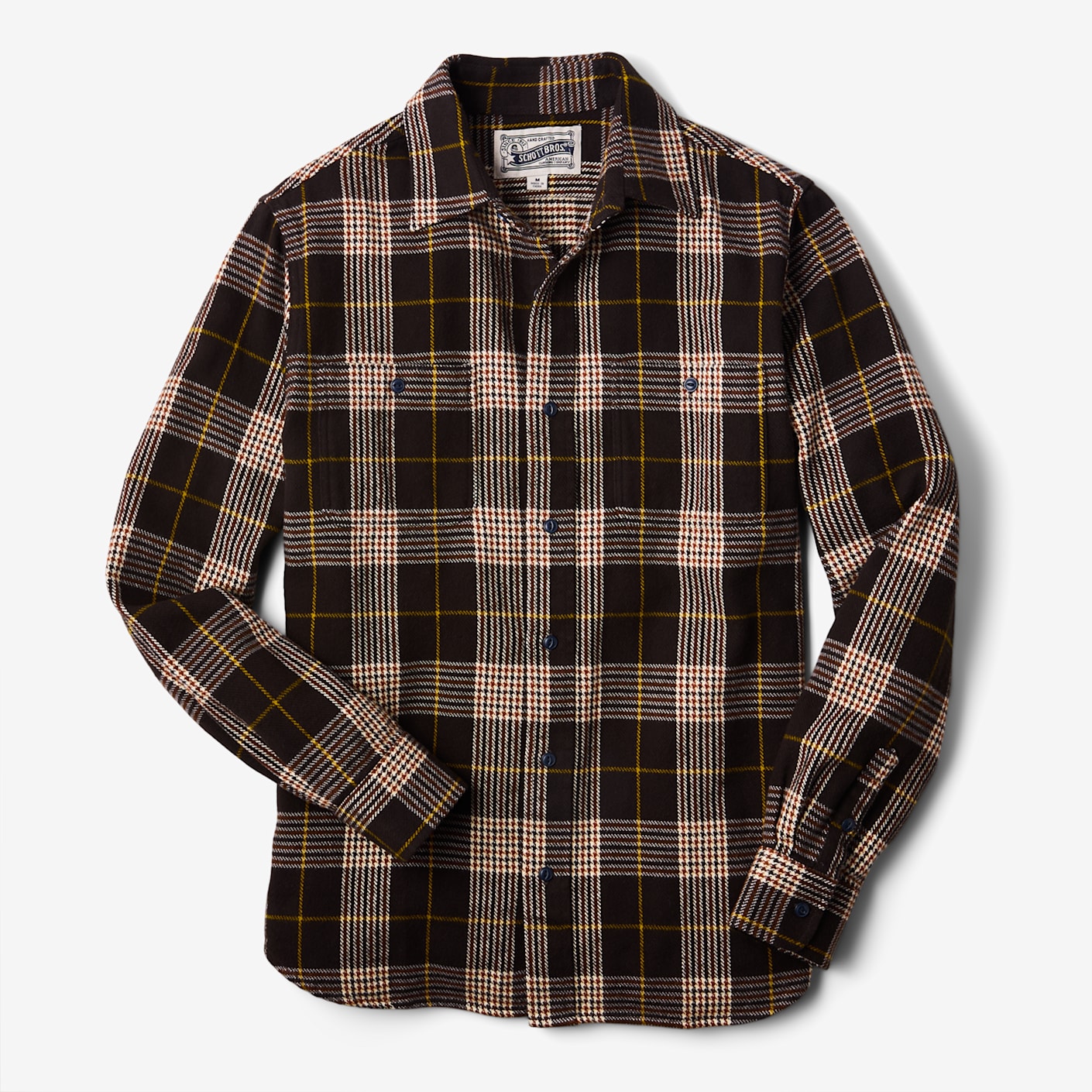 Schott NYC Plaid Cotton Flannel Shirt | Bespoke Post