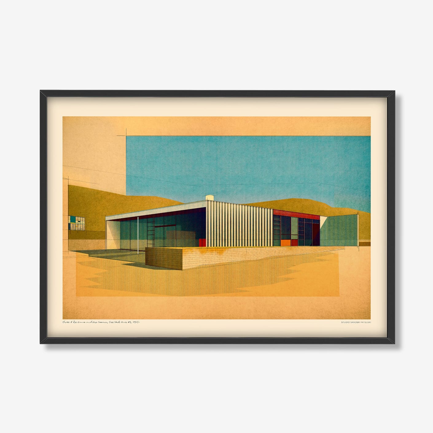 PSTR Studio Sander Patelski - Charles & Ray Eames and Eero Saarinen ...