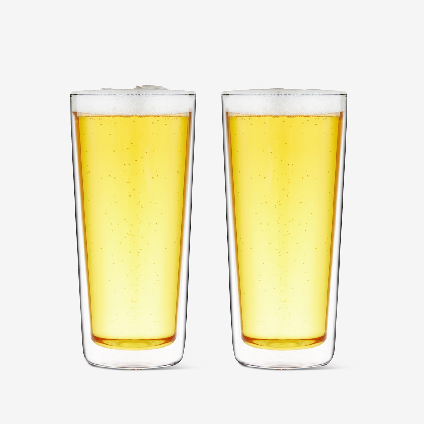 True Brands Double Walled Pint Glasses- Set of 2 | Bespoke Post
