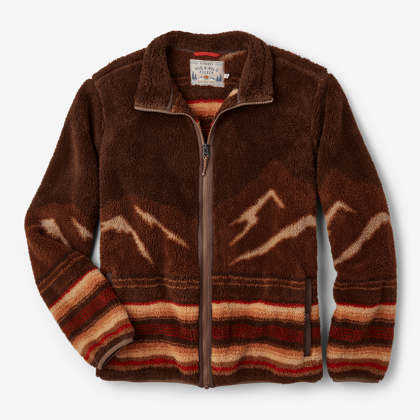 Faherty High Pile Fleece Full Zip | Bespoke Post