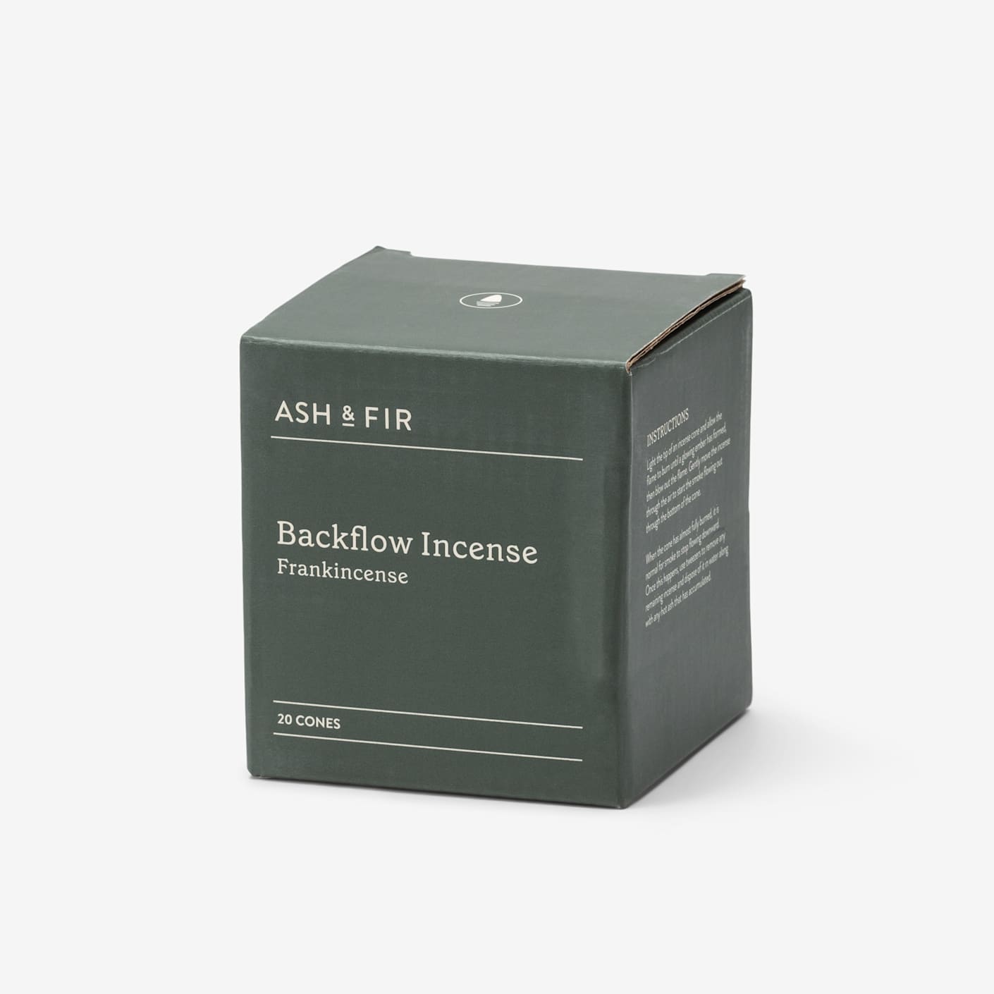 Backflow Incense Cones Ash & Fir | Bespoke Post