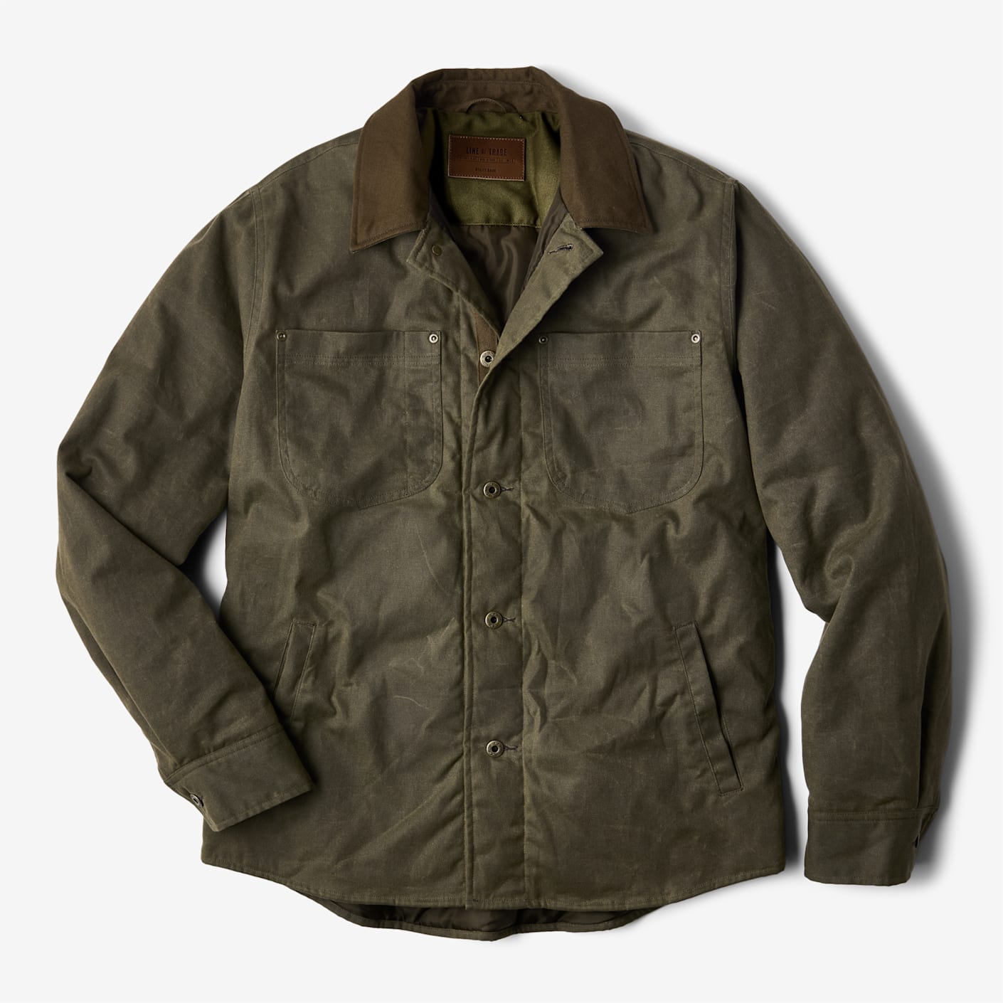 Waxed Field Overshirt Line of Trade | Bespoke Post