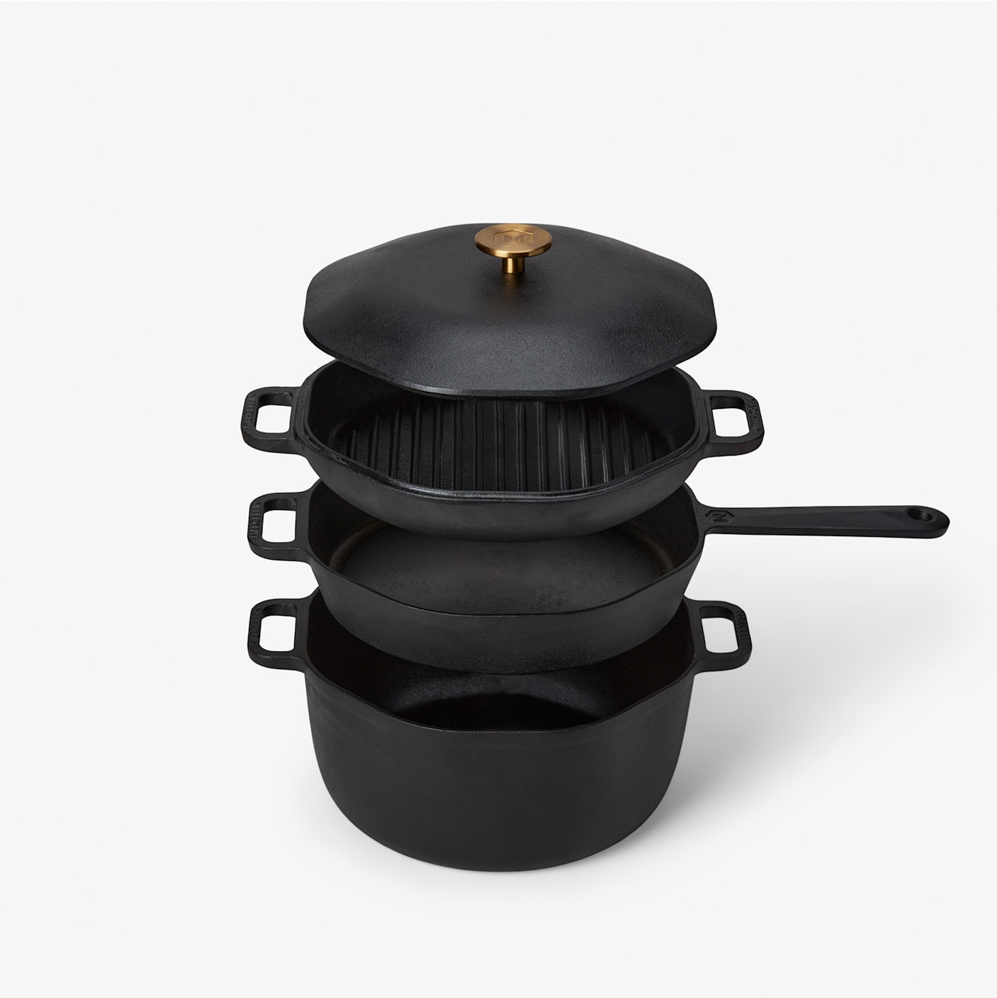 4-in-1 Cast Iron Stack Marcellin | Bespoke Post