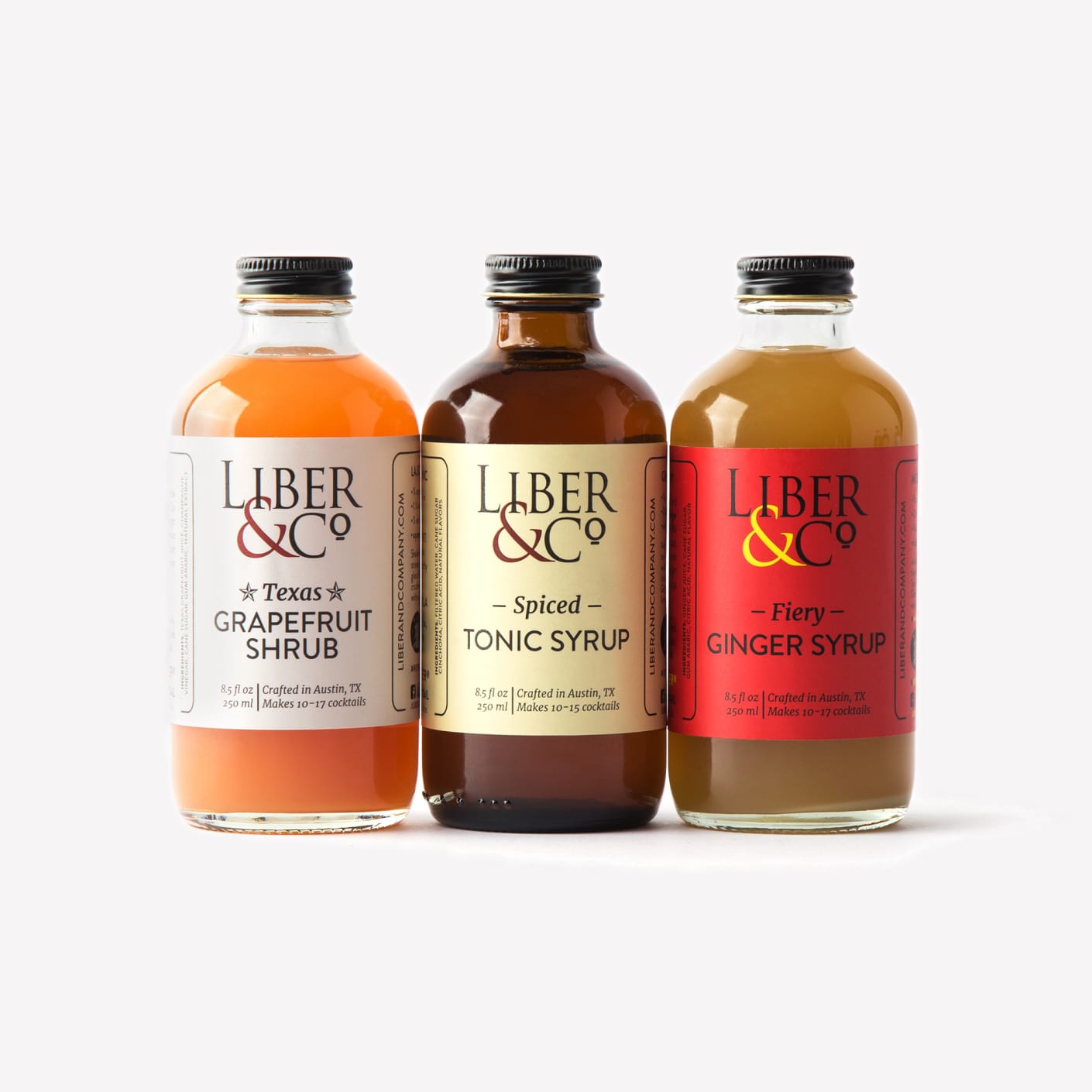 Liber & Co. Liber Bestseller Syrup Trio | Bespoke Post
