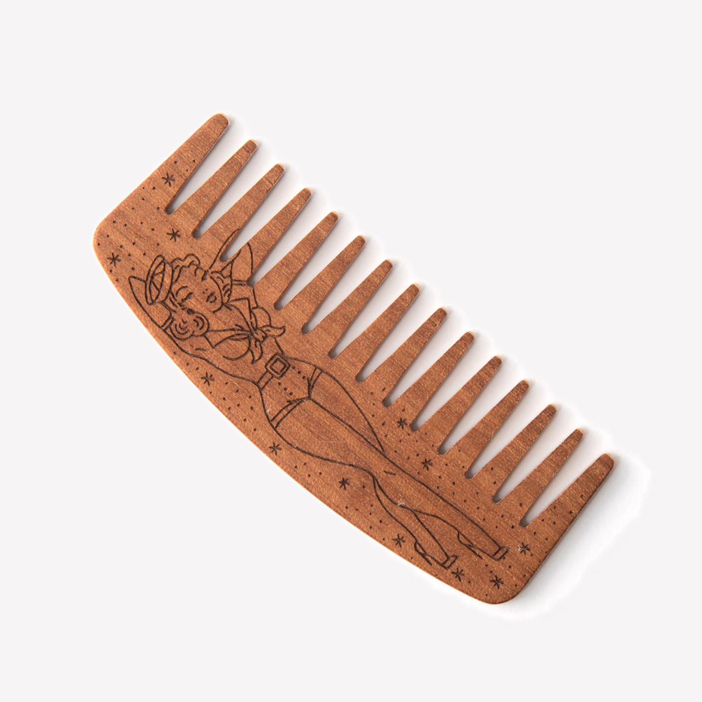Big Red Beard Combs Pin Up Sailor Comb | Bespoke Post
