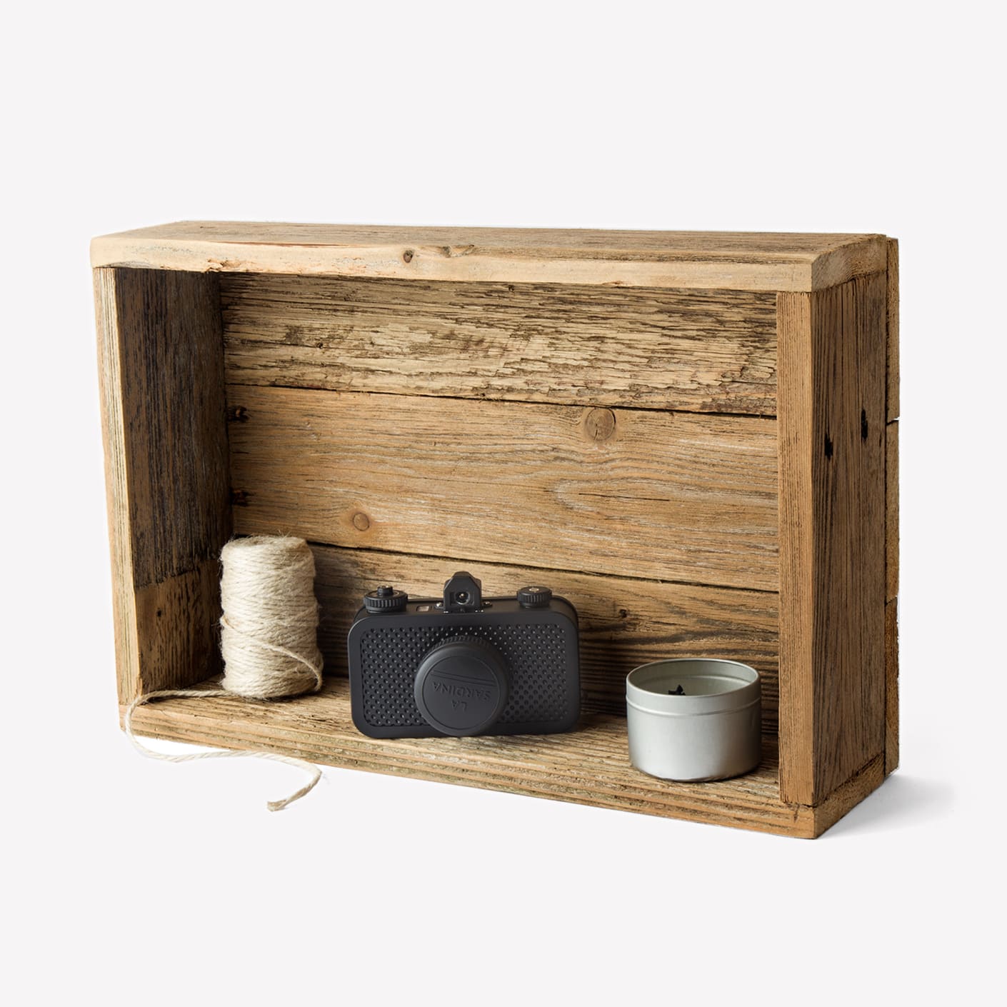 (del)Hutson Designs Reclaimed Shadow Box – Barnwood | Bespoke Post