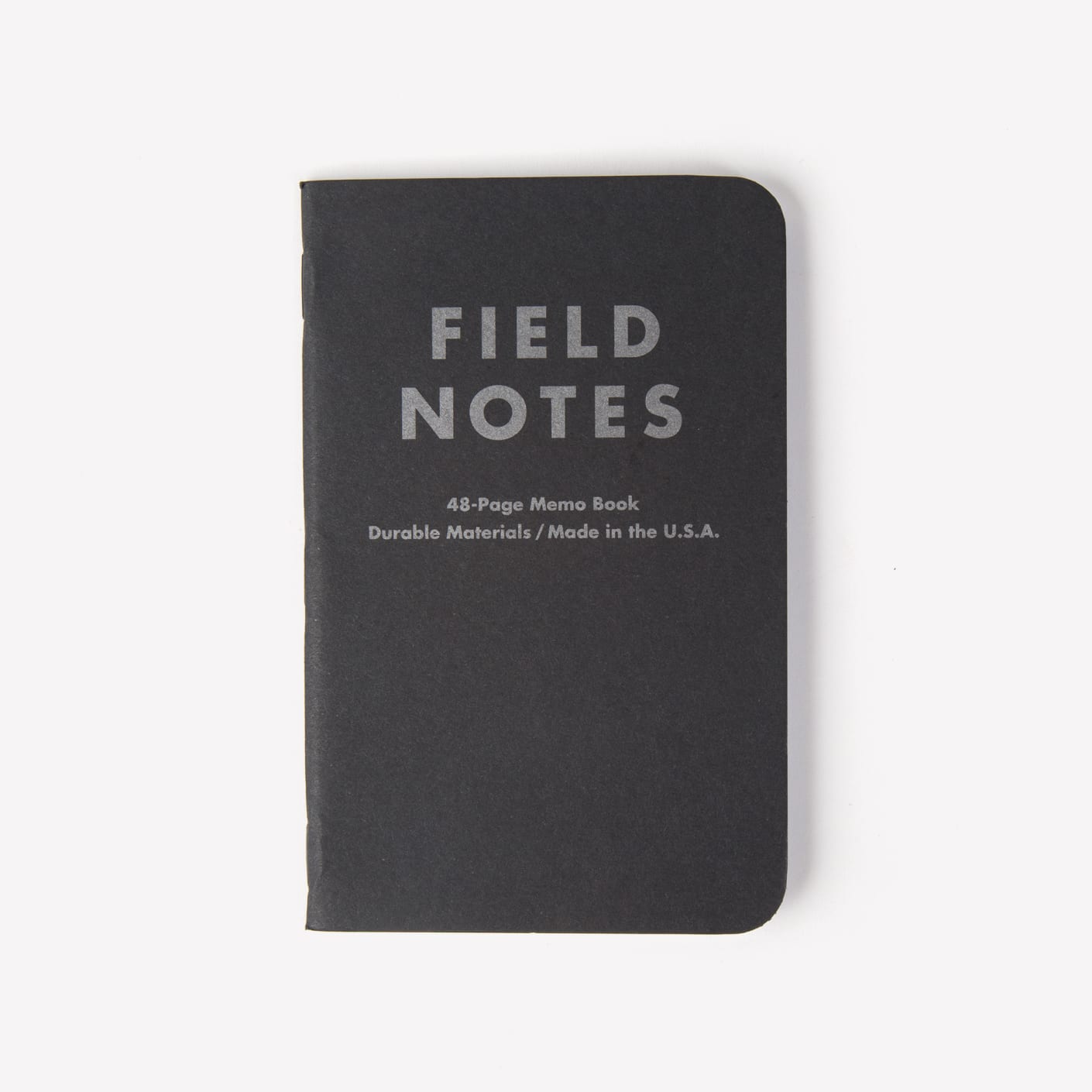 Field Notes Pitch Black Dot Grid Paper Notebooks Pack of 3 | Bespoke Post