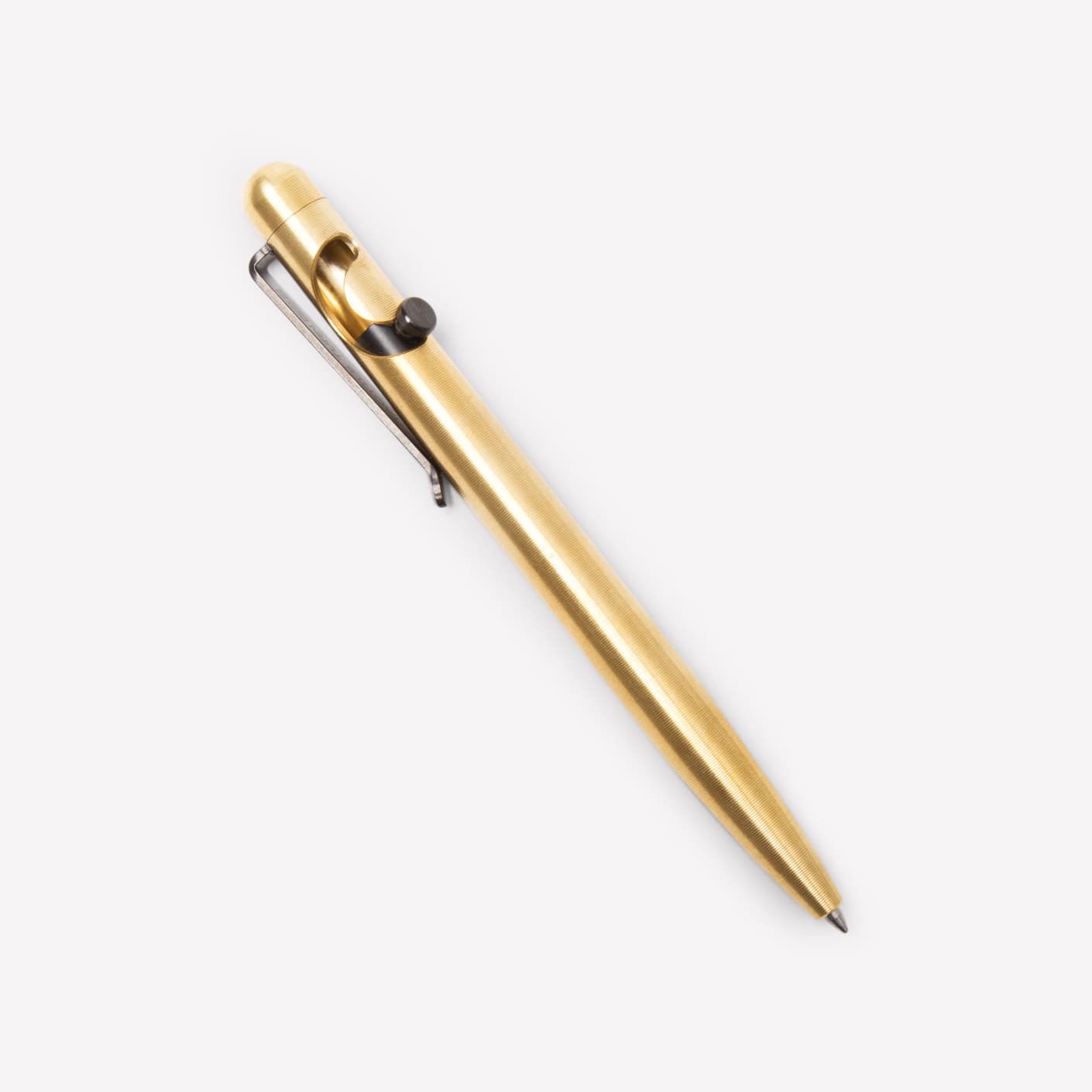 Tactile Turn Exclusive Slider Pen – Brass and DLC | Bespoke Post