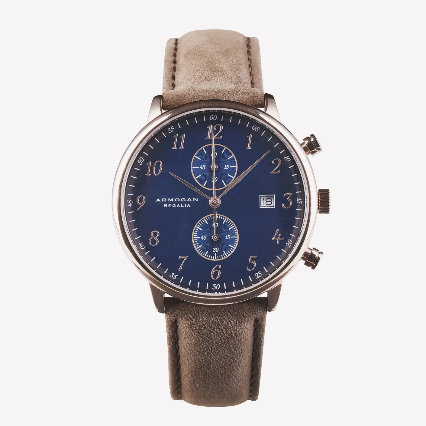 Armogan Regalia Watch, Blue C43 | Bespoke Post