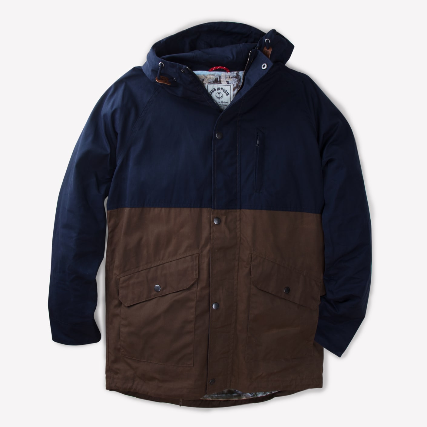 Iron & Resin Sentinel Jacket, Navy | Bespoke Post