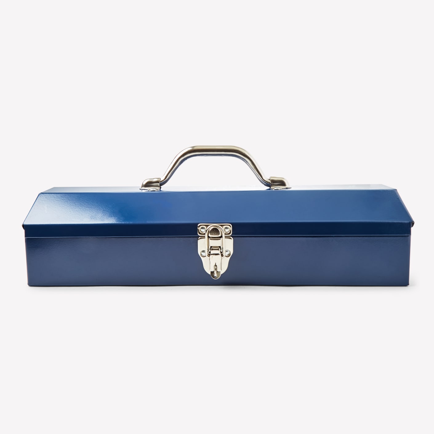 Pioneer Steel Classic Steel Toolbox – Navy | Bespoke Post