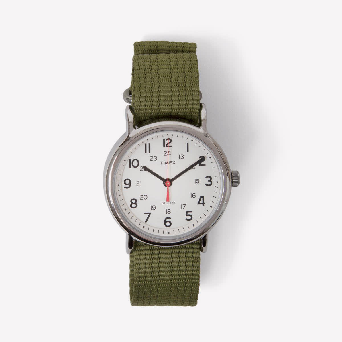 Timex Weekender Slip Thru Watch – White | Bespoke Post