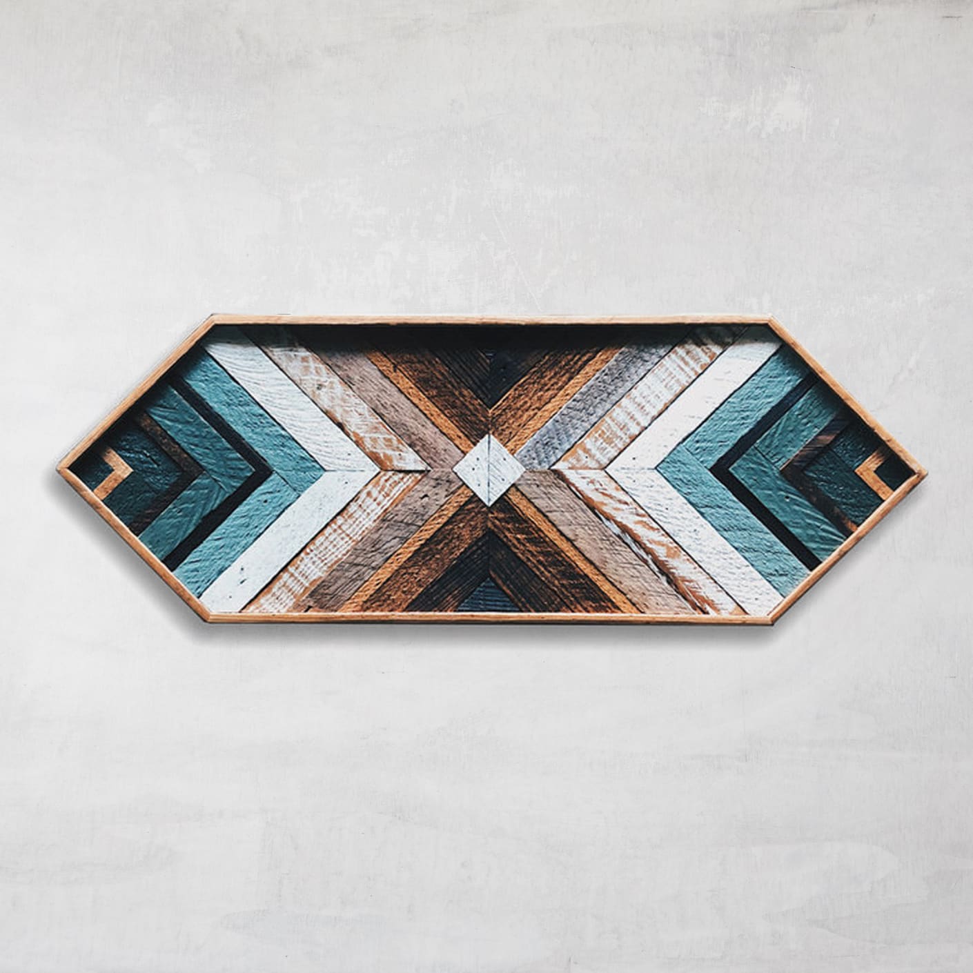 1767 Designs Inga Reclaimed Wood Wall Hanging | Bespoke Post