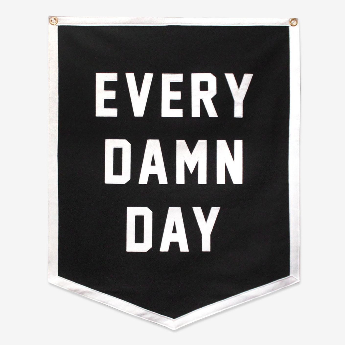 Oxford Pennant Every Damn Day Championship Banner | Bespoke Post