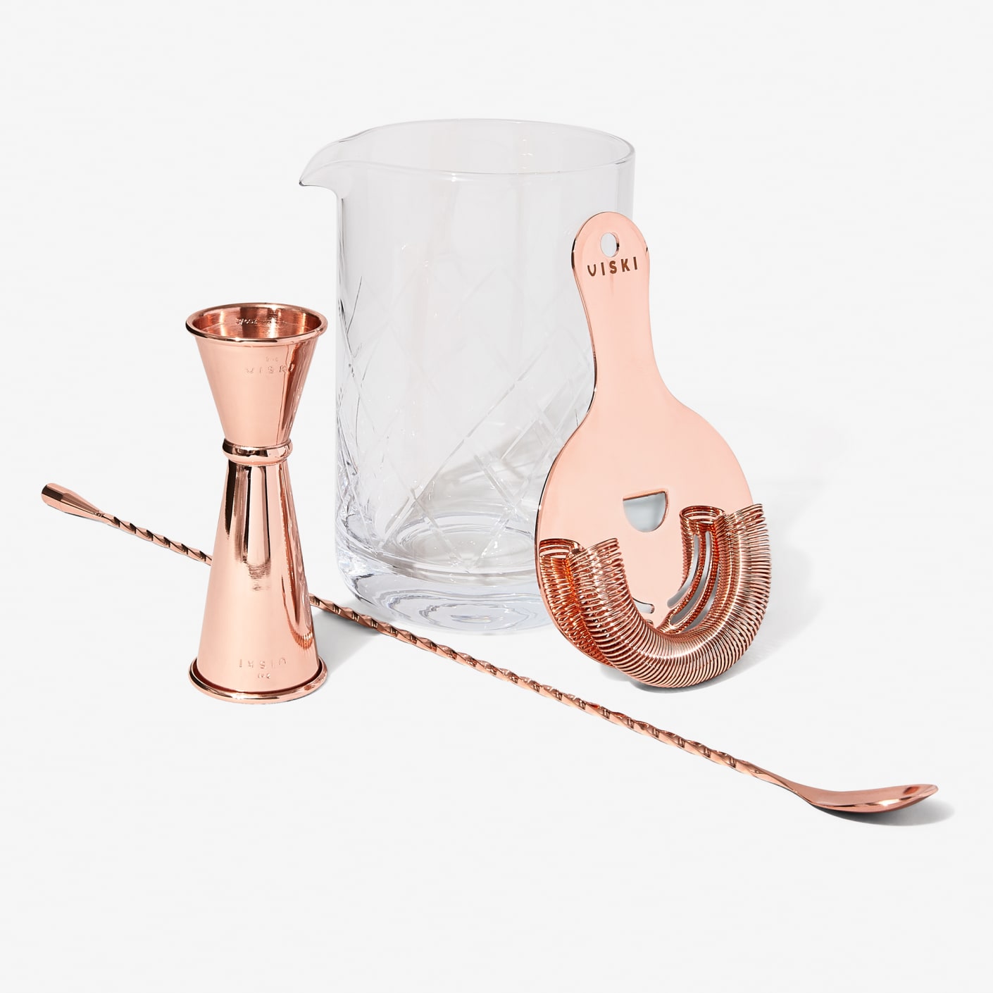 Viski Copper Mixologist Bar Set | Bespoke Post