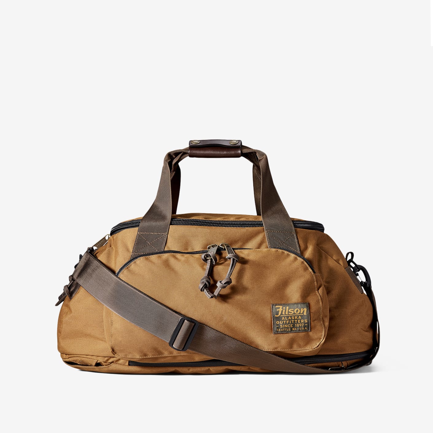 Filson Ballistic Nylon Duffle-Backpack – Whiskey | Bespoke Post